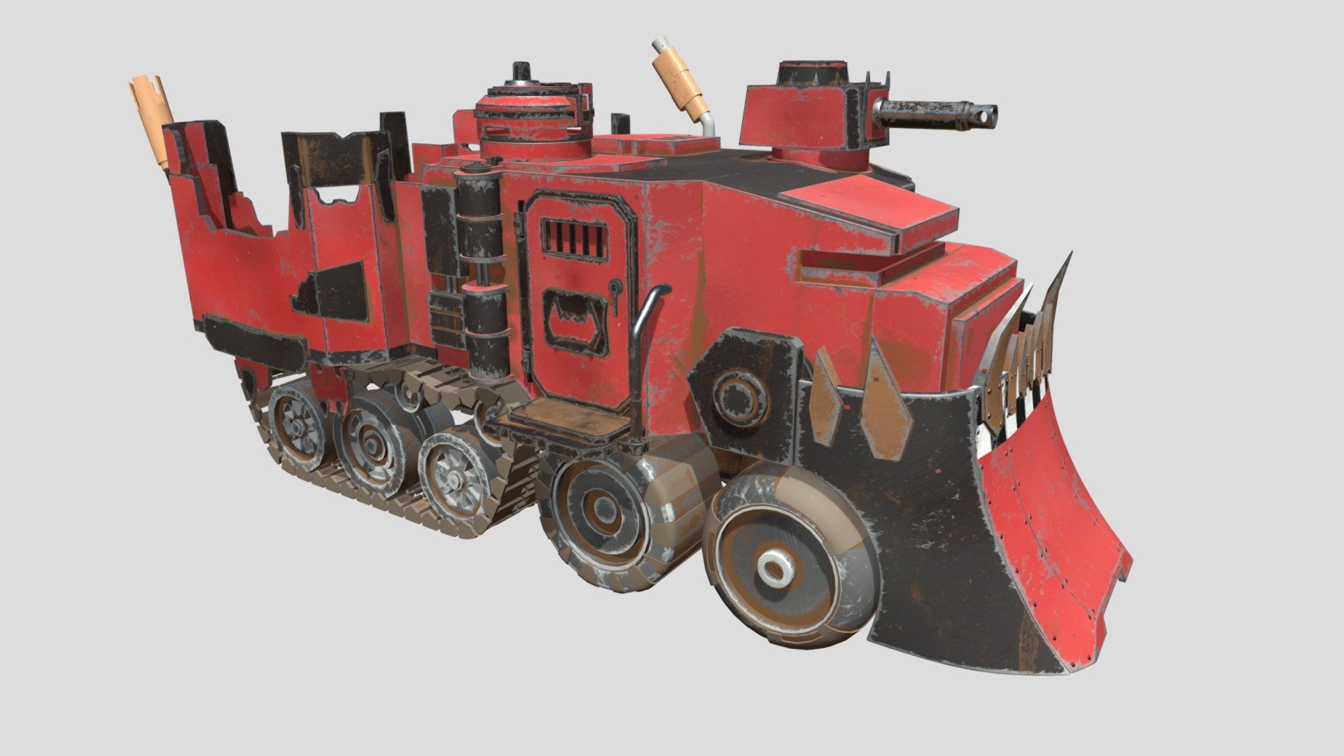 battlewagon final - 3D model by Whiskeyjack1989 [f7f318f] - Sketchfab