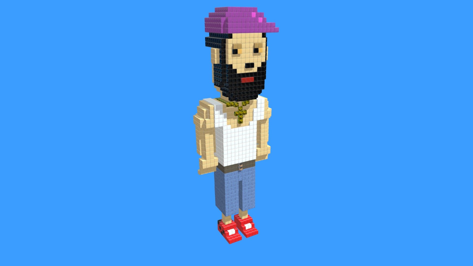 Lego Punk Full Body - Download Free 3D model by JasseeNFT [f7f3b26 ...