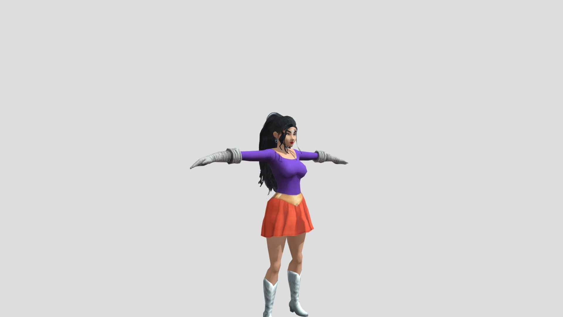 Female superhero costume - Download Free 3D model by siparmin ...