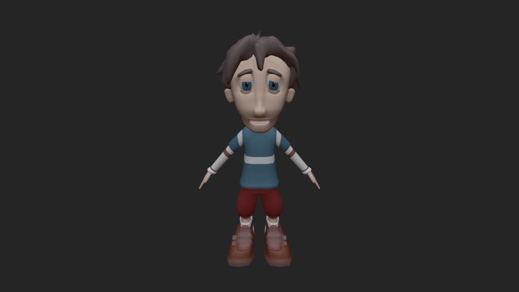 Toinho - 3D model by Marcos de Oliveira (@owpoga) [f7f4893] - Sketchfab