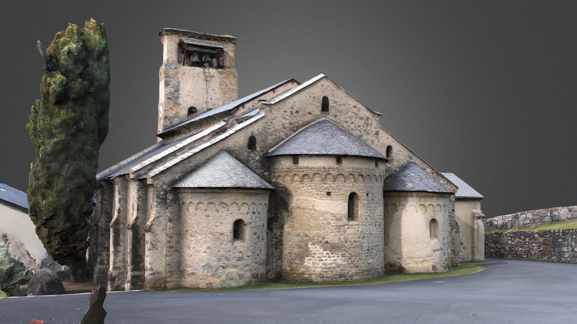 Eglise Saint-Blaise de Verdun sur Ariège - 3D model by FoWo [f7f5290 ...