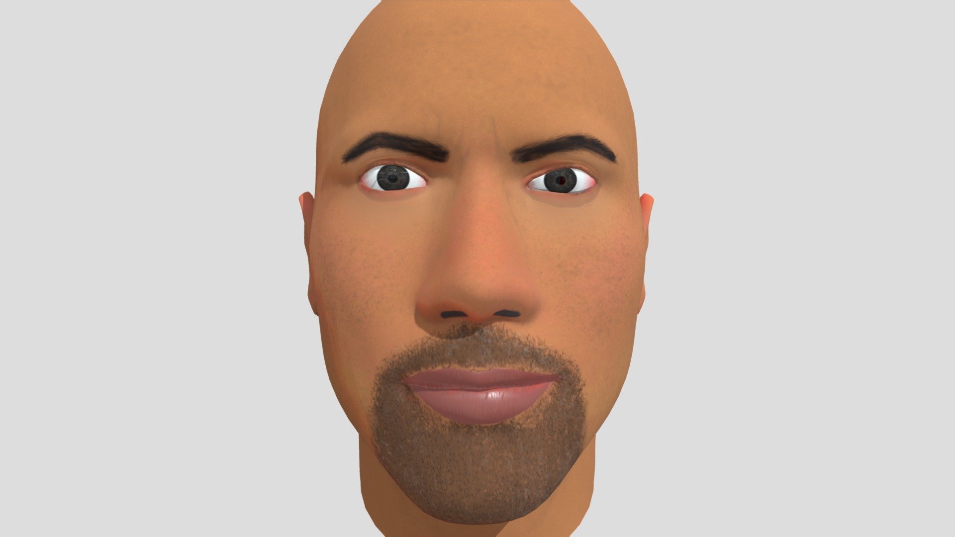 Dwayne Johnson - Download Free 3D model by Harald_Tan [f7f66c7] - Sketchfab