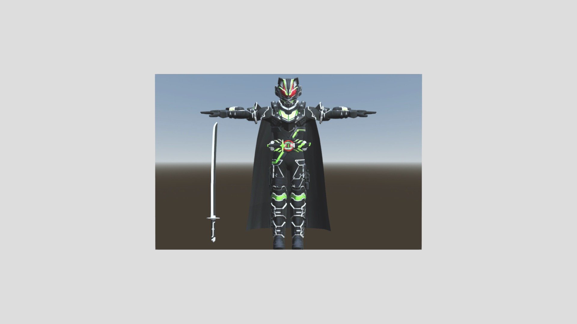 Kame Rider Tycoon Bujin Sword - HD - 3D model by Kaizer (@kaizer606 ...