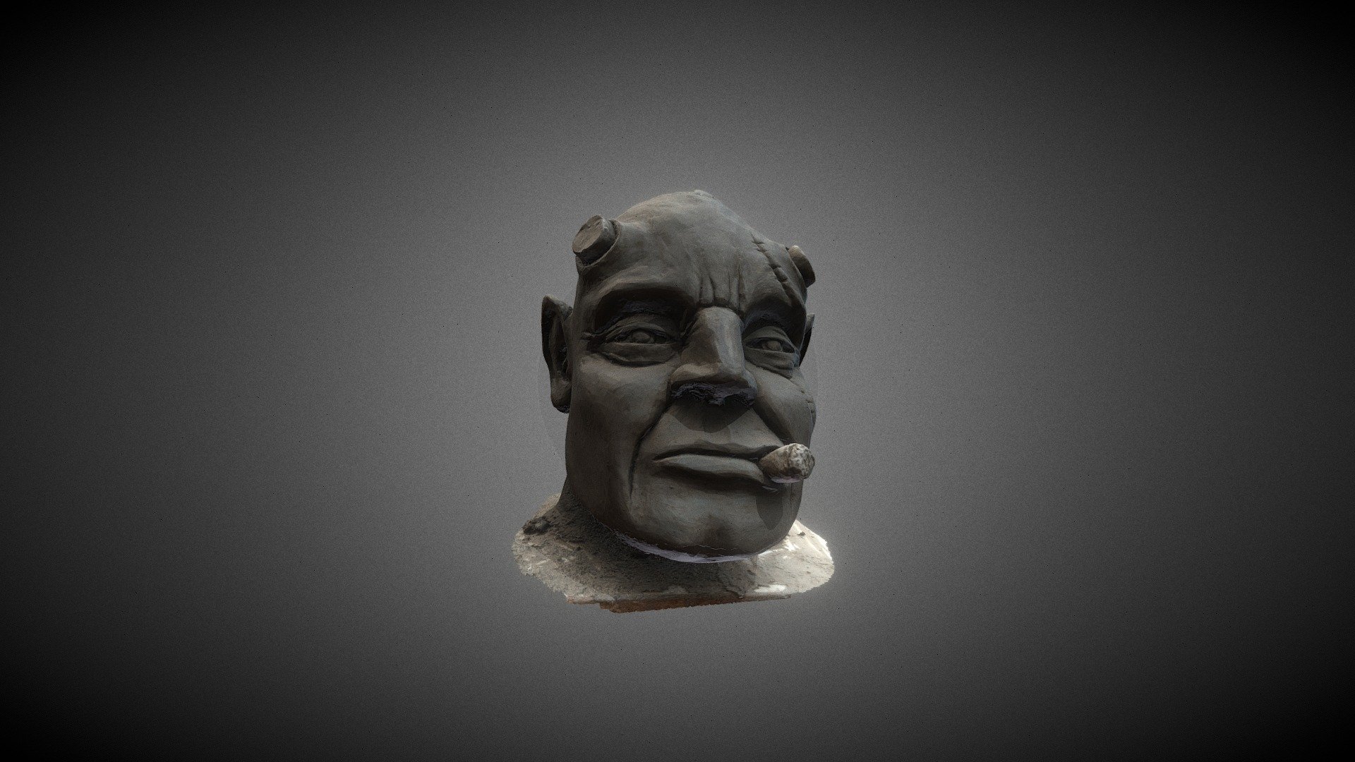 Hellboy Sculpture 3D Scan - Buy Royalty Free 3D model by Malua [f7f8d6f ...