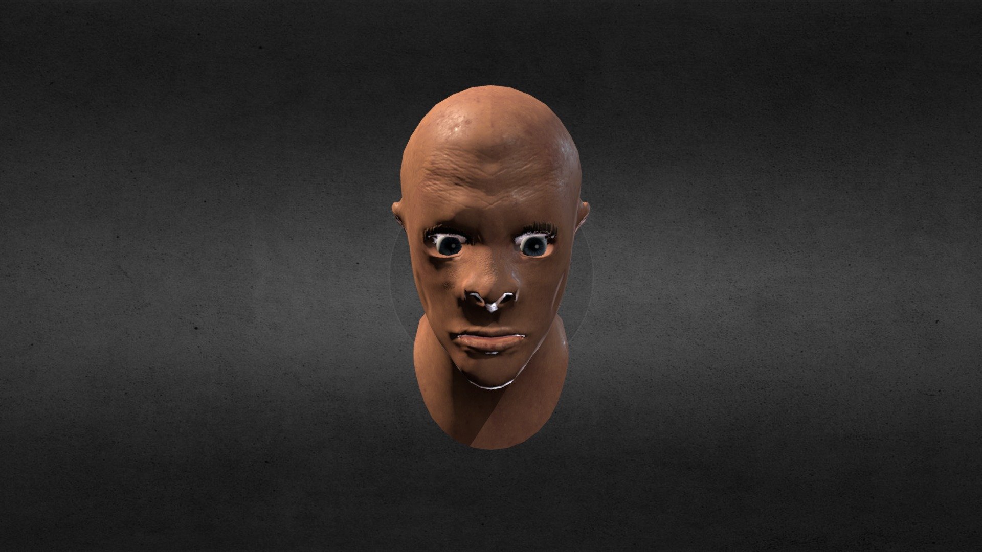 Head Bust - 3D model by Farah Ahmed (@DosManFullSail) [f7f8e50] - Sketchfab
