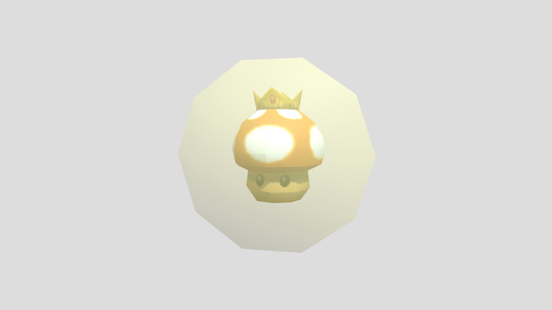 item_kinoko_gold - Download Free 3D model by Waffles (@jkimmel694 ...