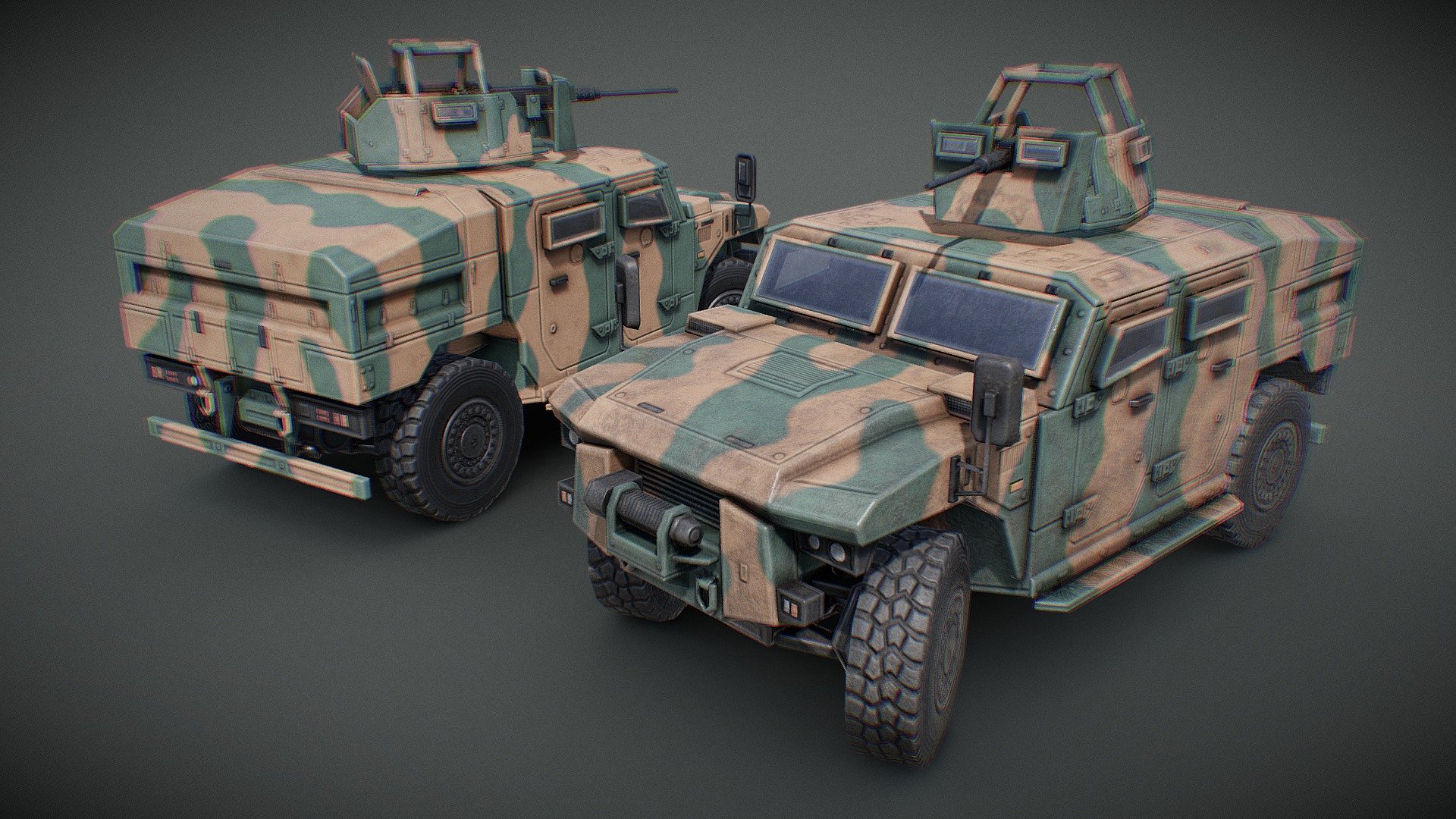 RENAULT SHERPA TOWER M2H2 (BRAZIL CAMO) - 3D model by TSB3DMODELS ...