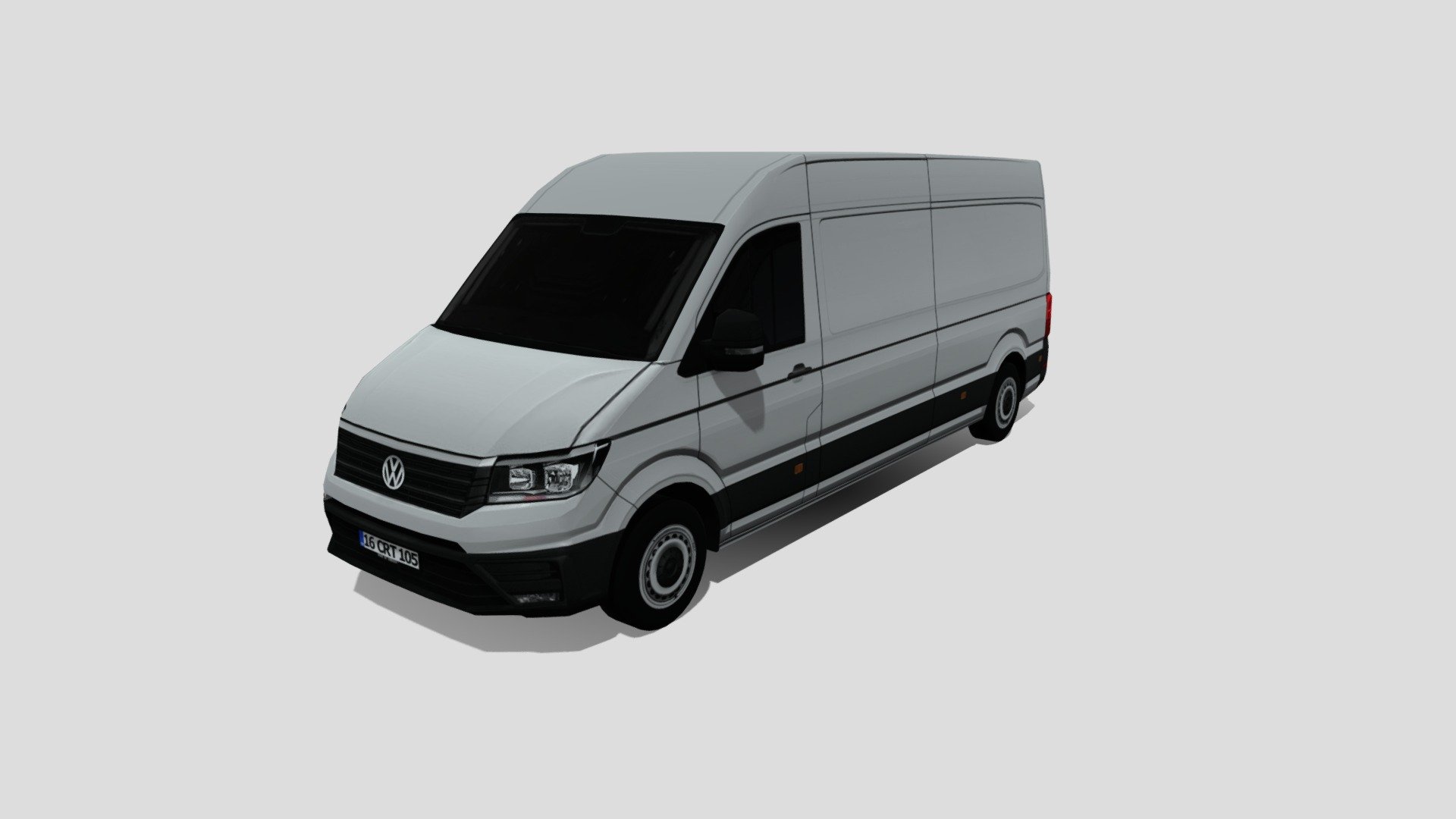 2023 Volkswagen Crafter - 3D model by VeesGuy [f7fce62] - Sketchfab