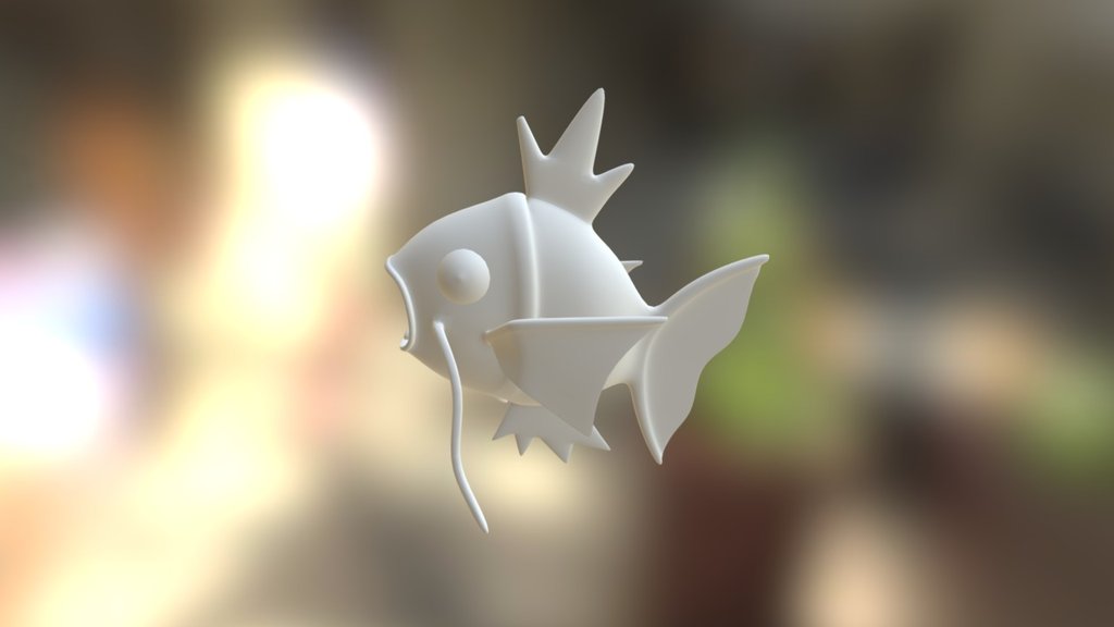 Magikarp - 3D model by Radeox [f7ffcd4] - Sketchfab