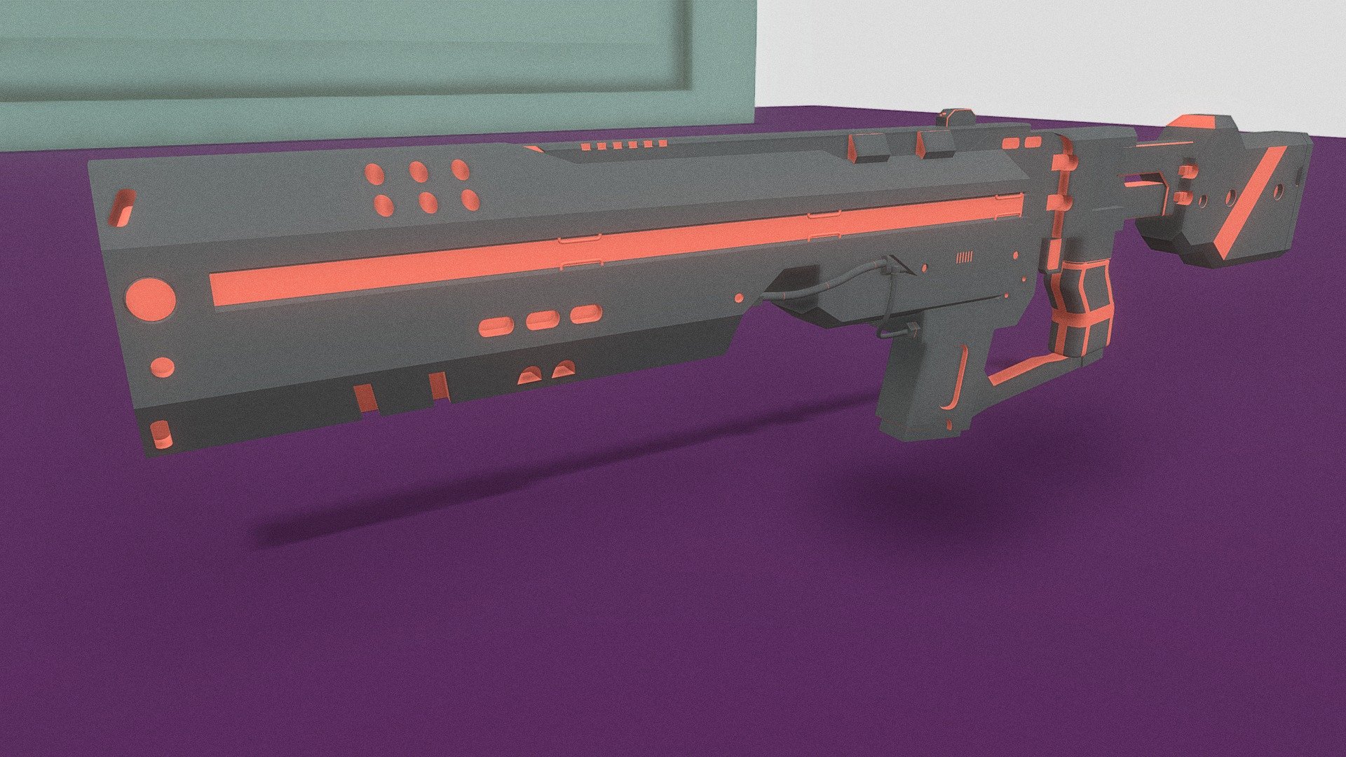 GAMING GUN MODEL - Download Free 3D model by ragibrumman [f8008e7 ...