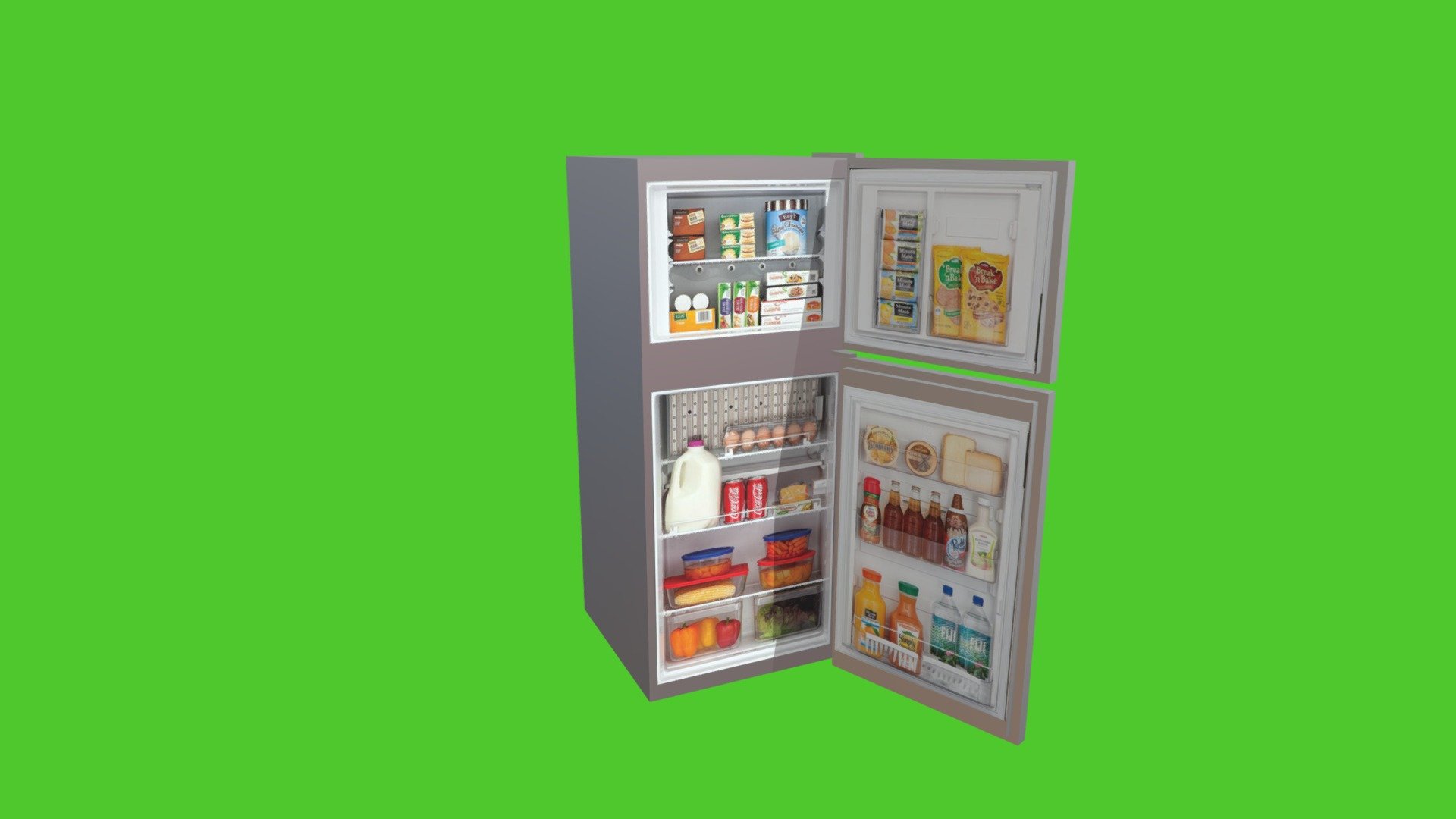 refrigerator_animation_household_props_23 - Download Free 3D model by ...