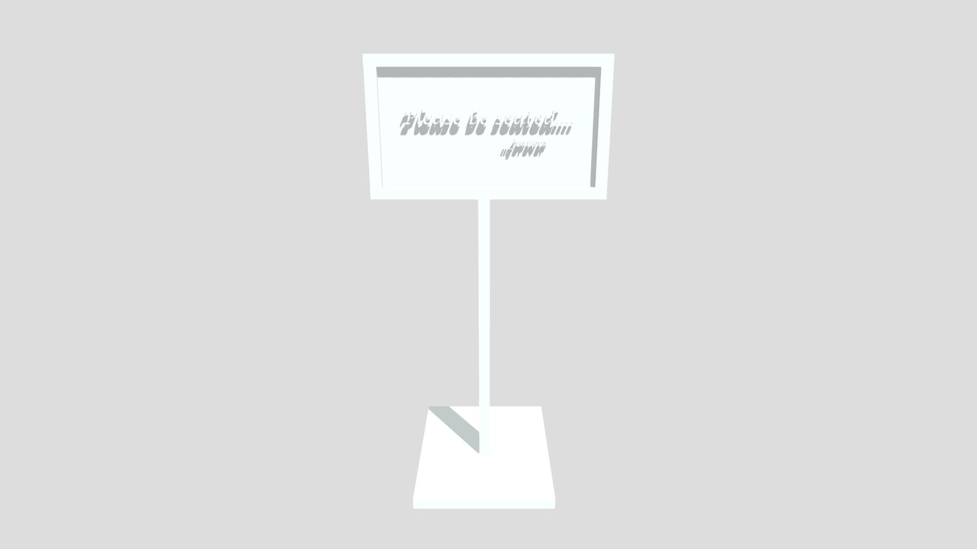 please_be_seated_forever - Download Free 3D model by mooonjellly ...
