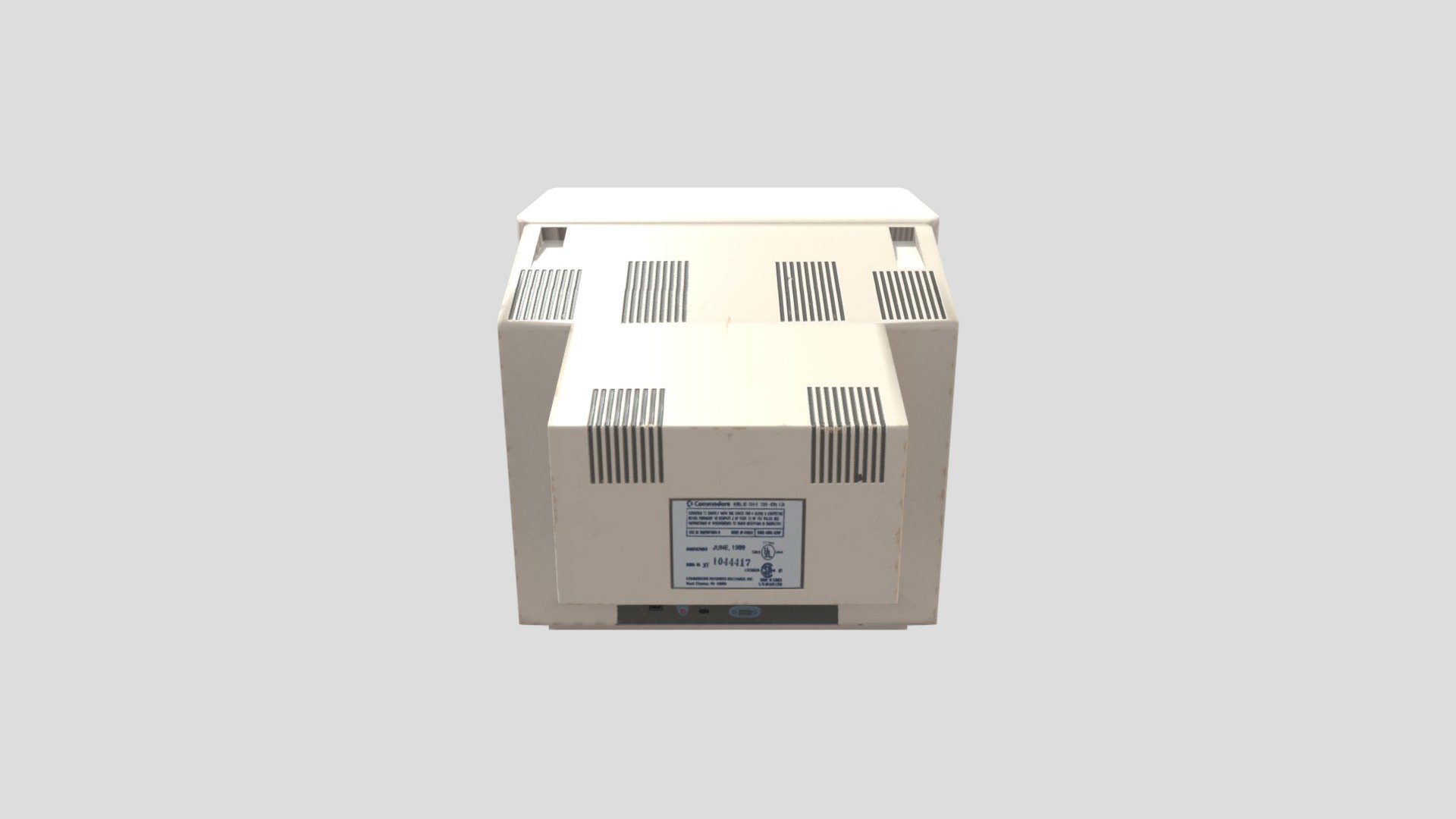 Commodore 1084 - 3D model by Bailey.Hambleton [f803f19] - Sketchfab