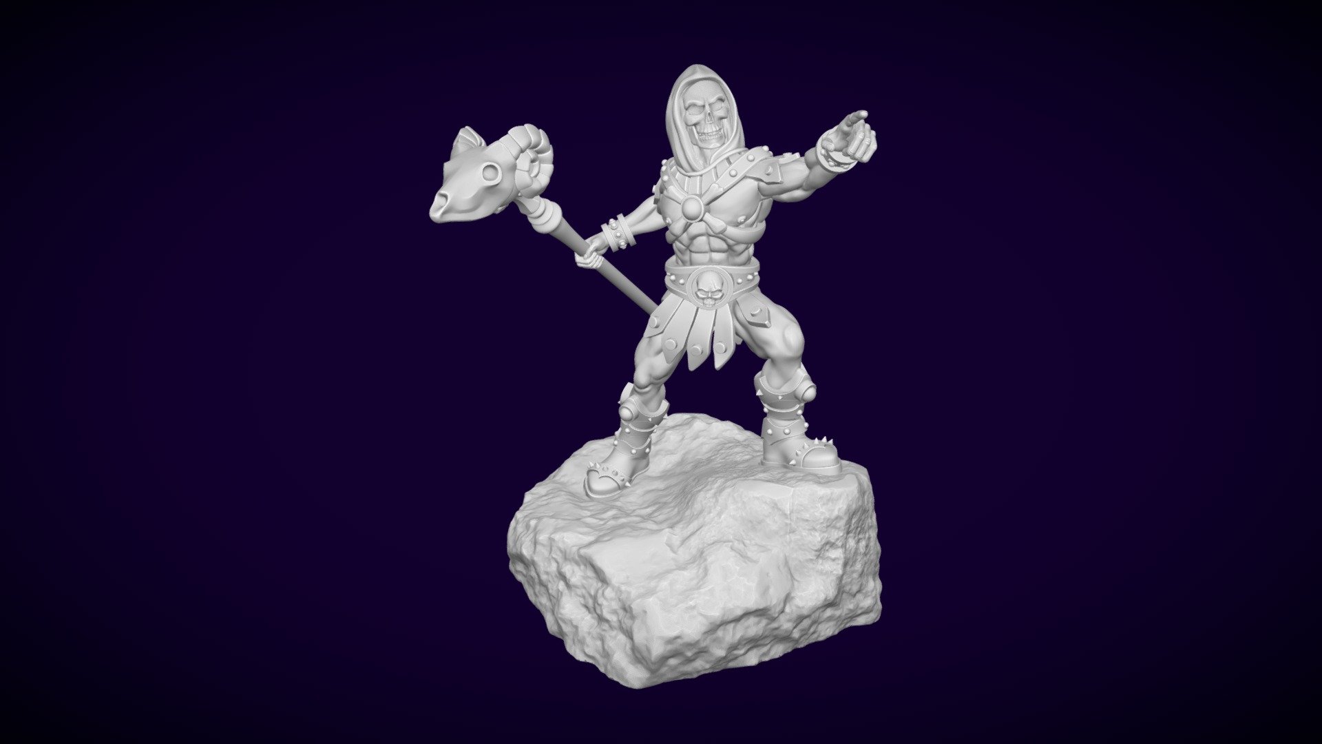 Skeletor - Masters of the Universe - 3D model by ktwin [f805286 ...