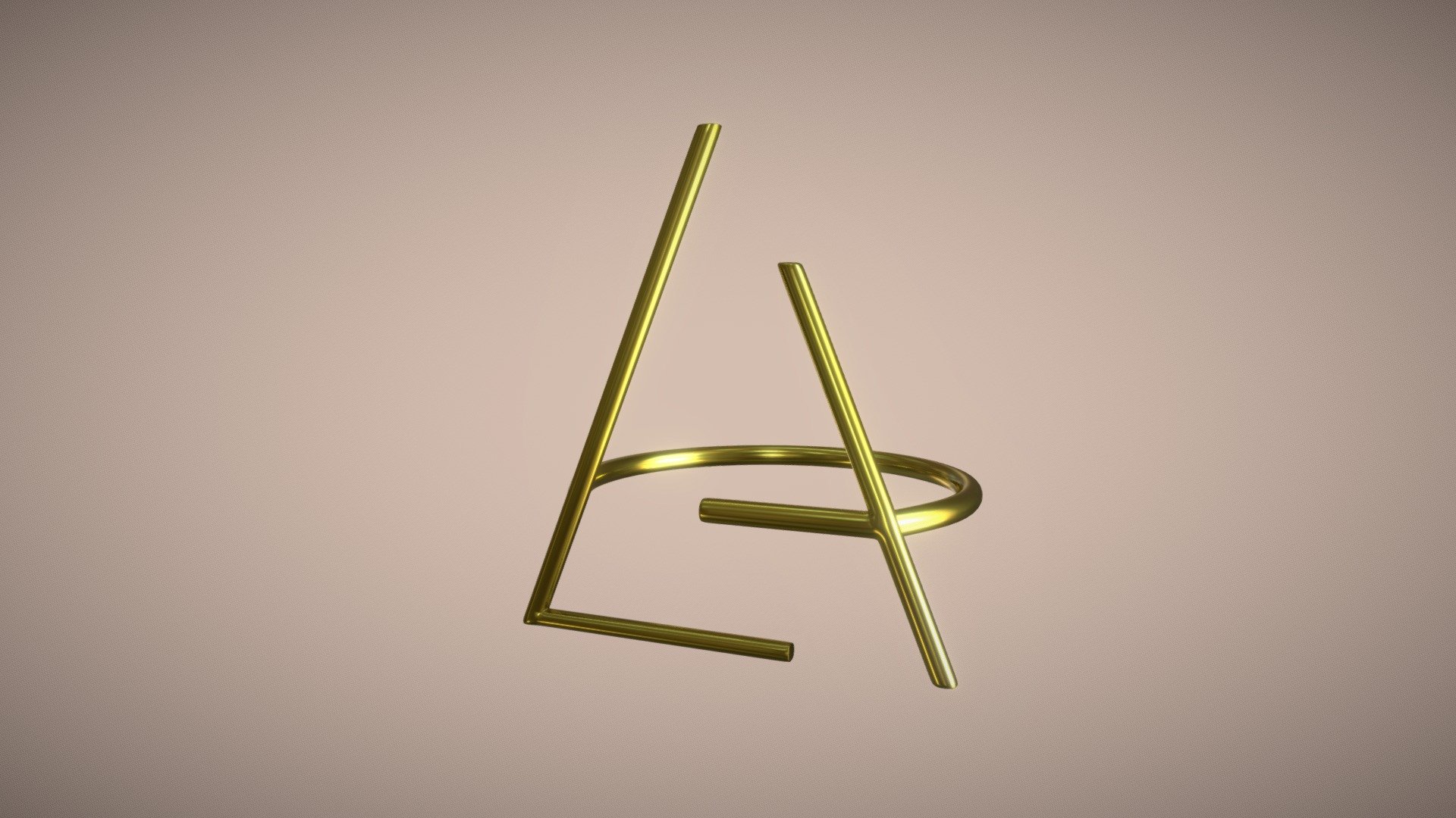 Gold Ring - 3D model by AtelierMartaSouto [f80570a] - Sketchfab