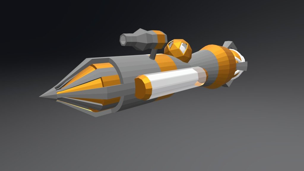 Rocket - 3D model by FunWithJoshua [f805aa8] - Sketchfab