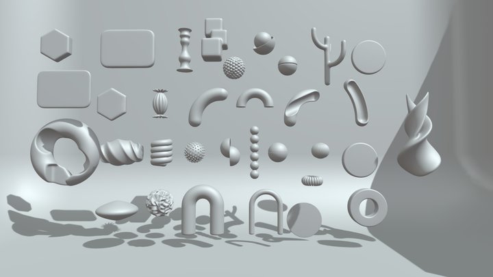 Motion-design 3D models - Sketchfab