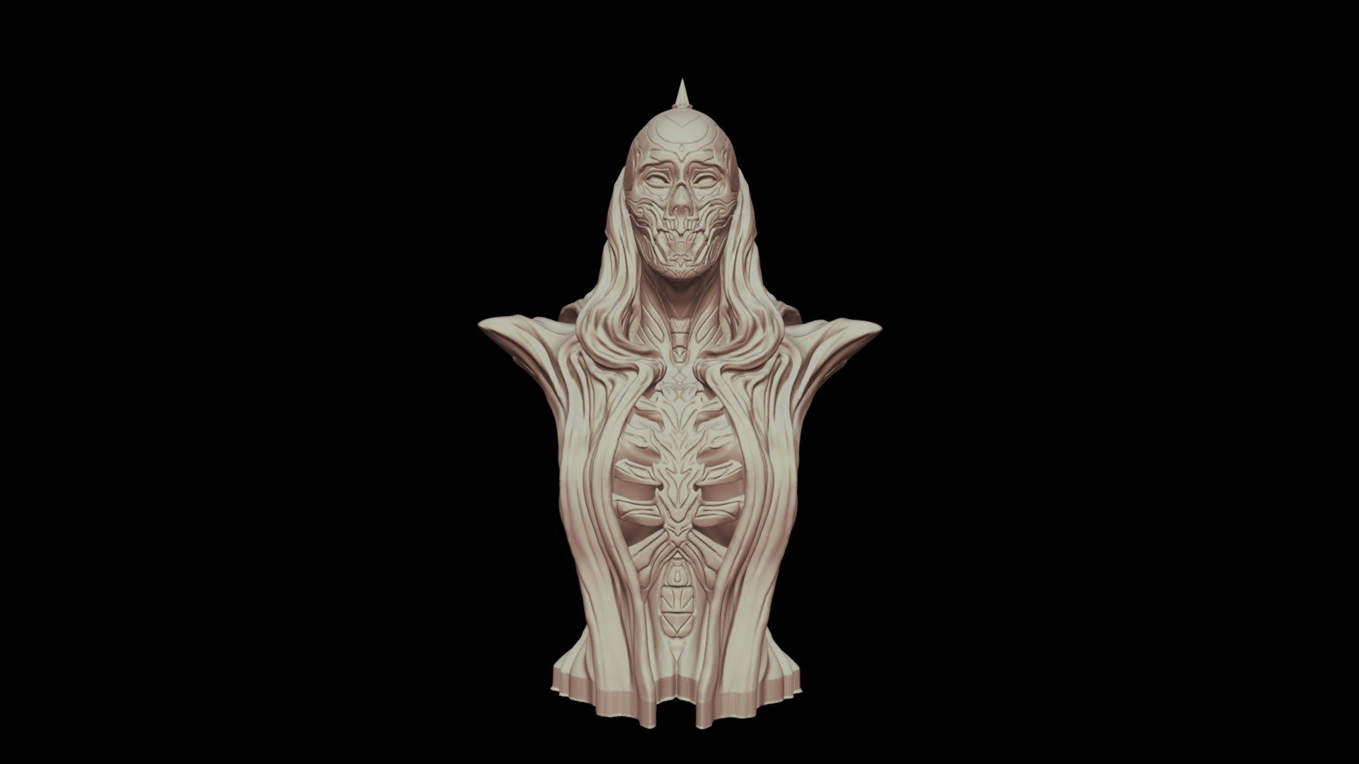 Ghost Bust Small - 3D model by xandersmith [f8080ef] - Sketchfab