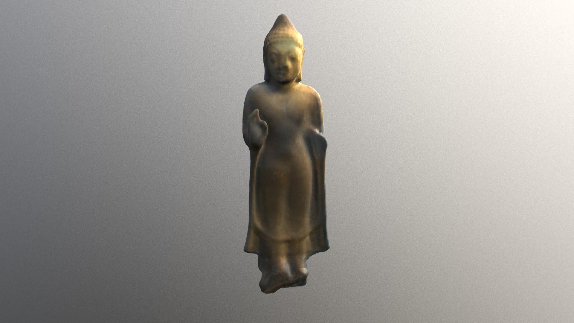 Buddha Statue - 3D model by Virtual Curation Lab (@virtualcurationlab ...