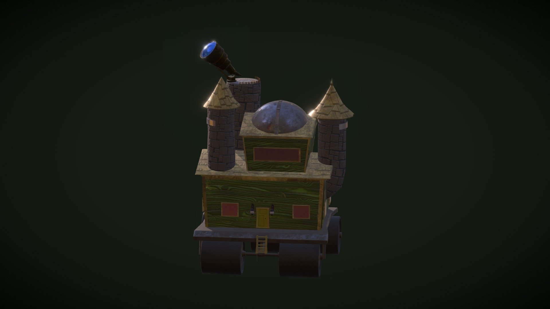 The Roaming Enclave - 3D model by Cpeterson [f808eba] - Sketchfab