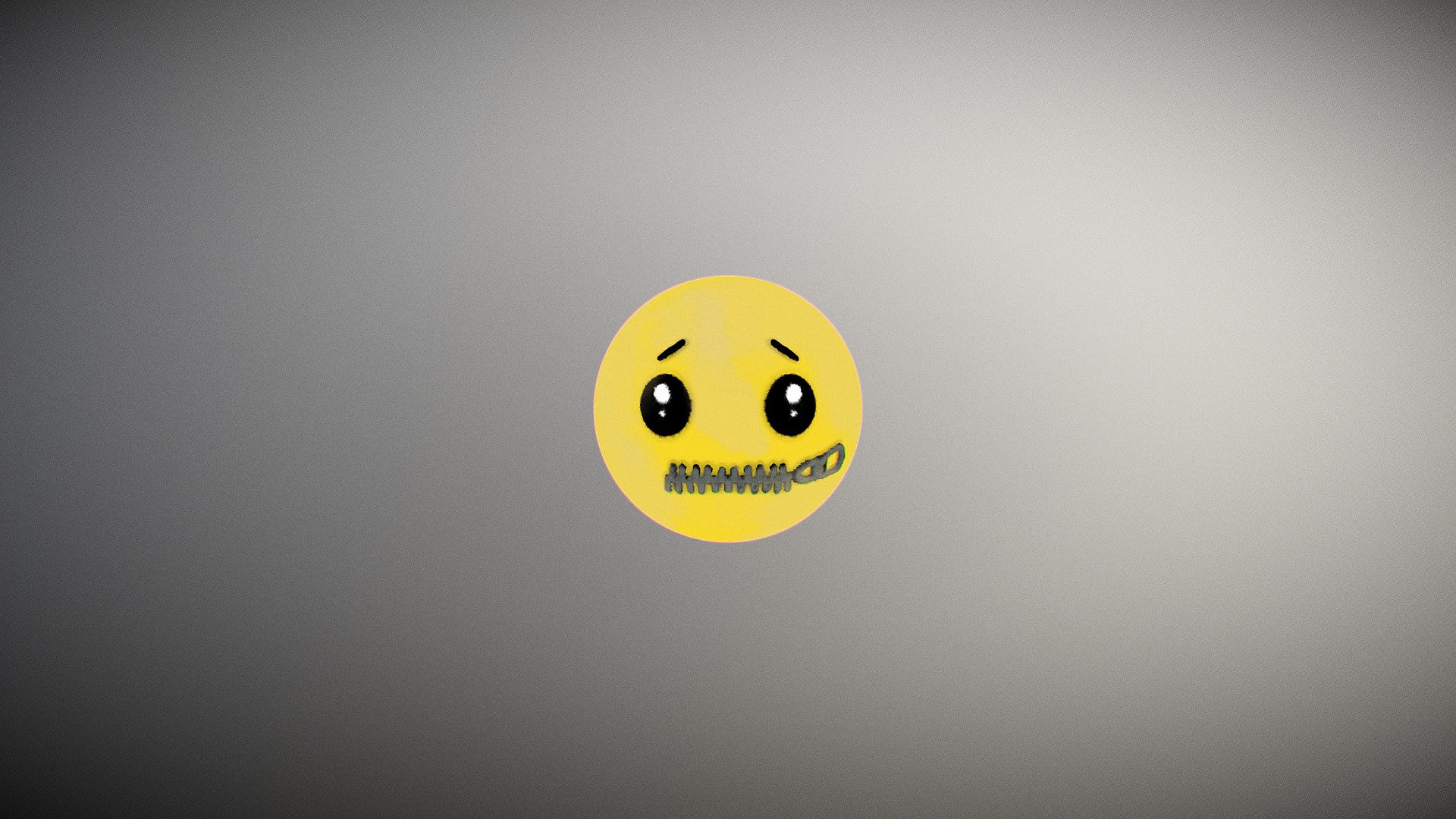 Emoji Can't Talk - Download Free 3D model by alecz1k [f80a32a] - Sketchfab
