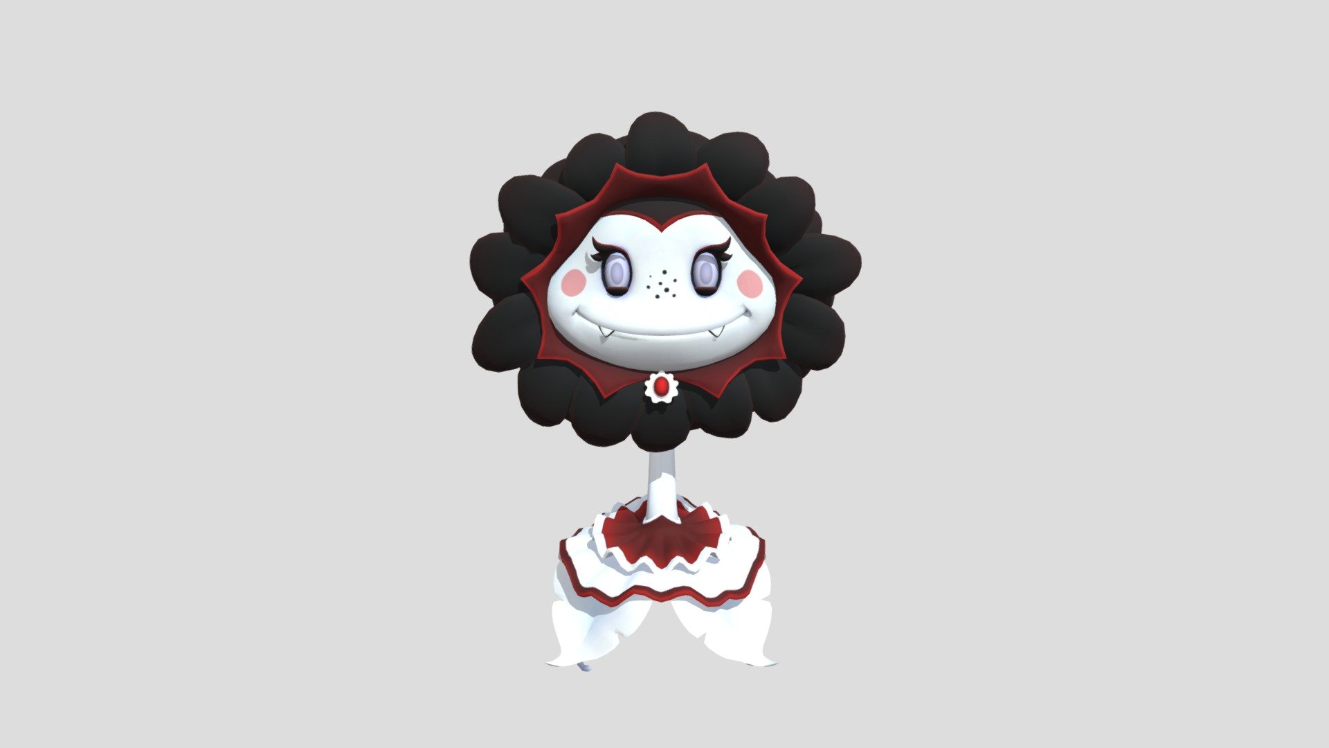 Vampire Sunflower - Download Free 3D model by Tigerar1 ...
