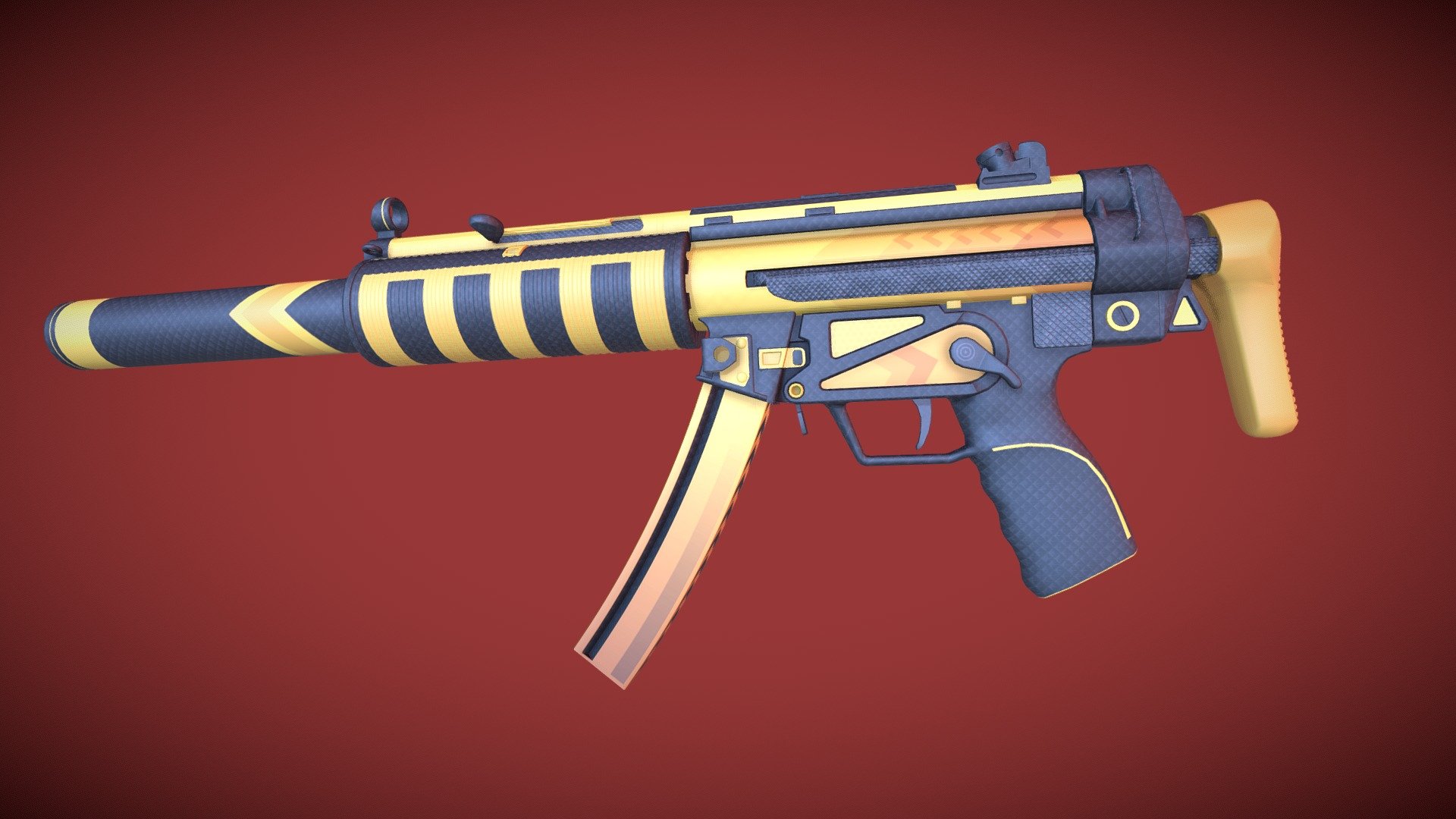 MP5SD | Wasp - 3D model by AdultLink [f80aa95] - Sketchfab