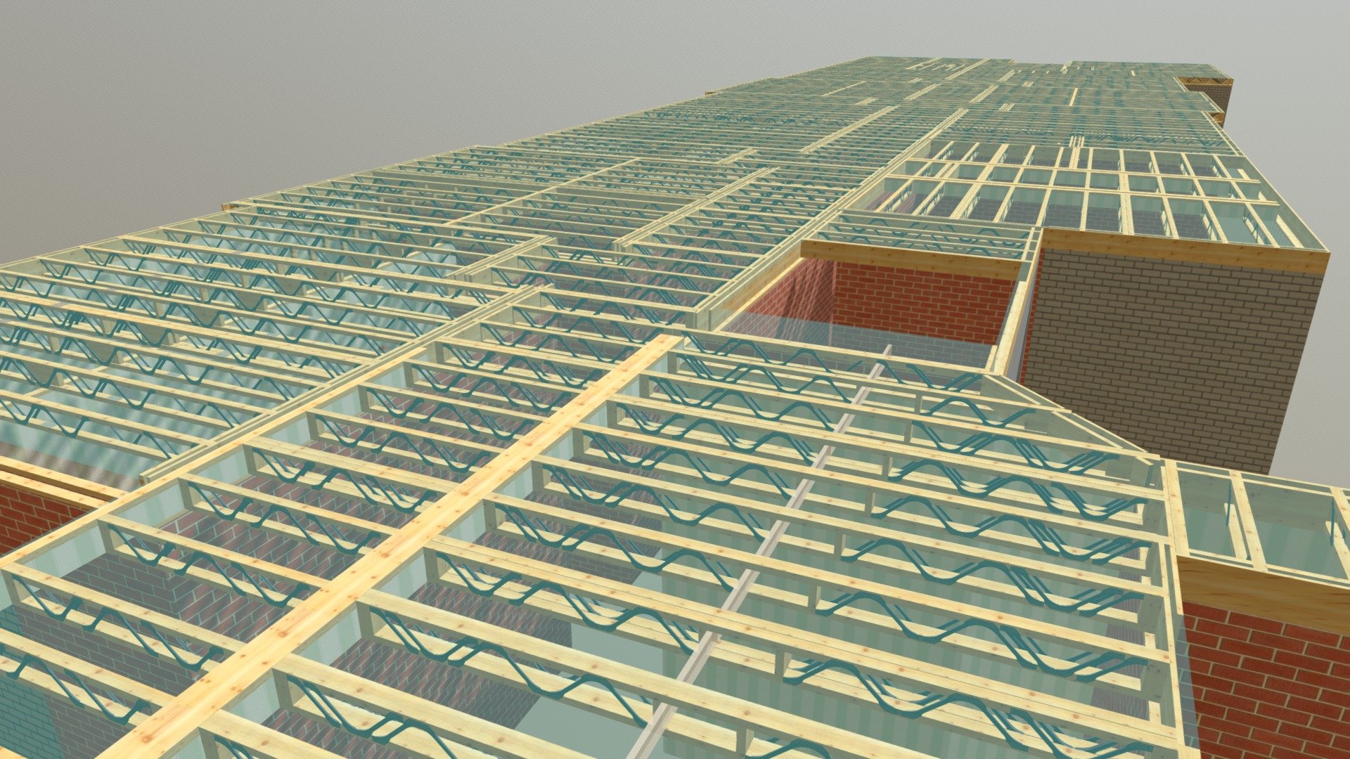 POSI-JOIST FLOOR CASSETTES- Washingborough - 3D model by robwain ...