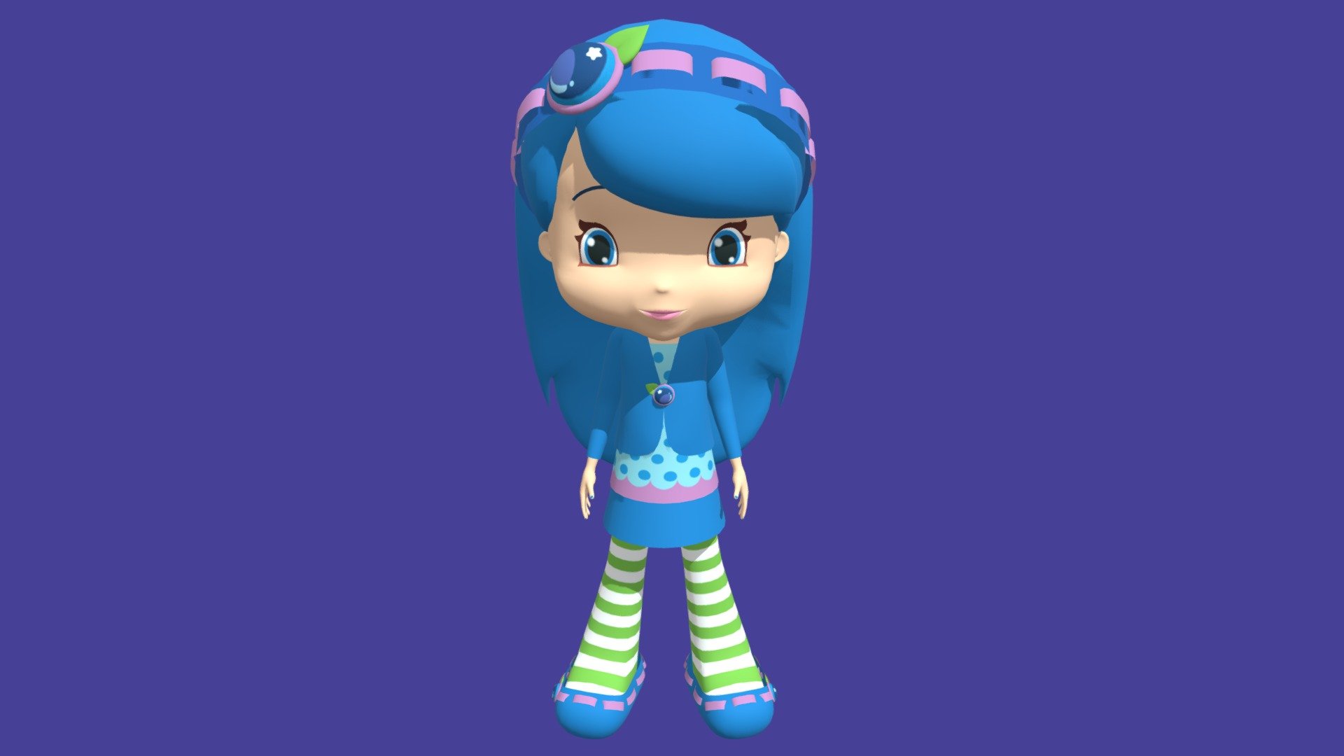 Blueberry Muffin 2010 - Download Free 3D model by trcchannel570 ...