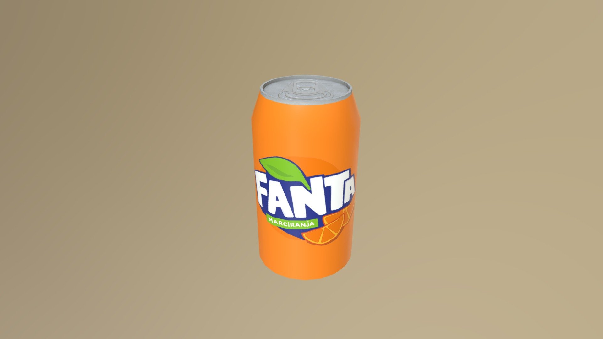 Fanta_Can - 3D model by Q.Marciano (@Q.Klock) [f80c236] - Sketchfab