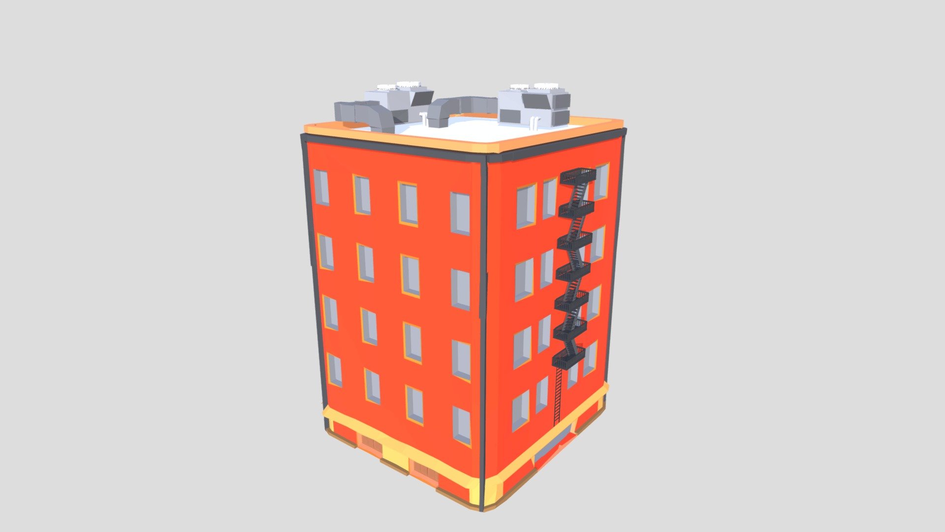 Low Poly Building - Download Free 3D model by AudimX Studio ...