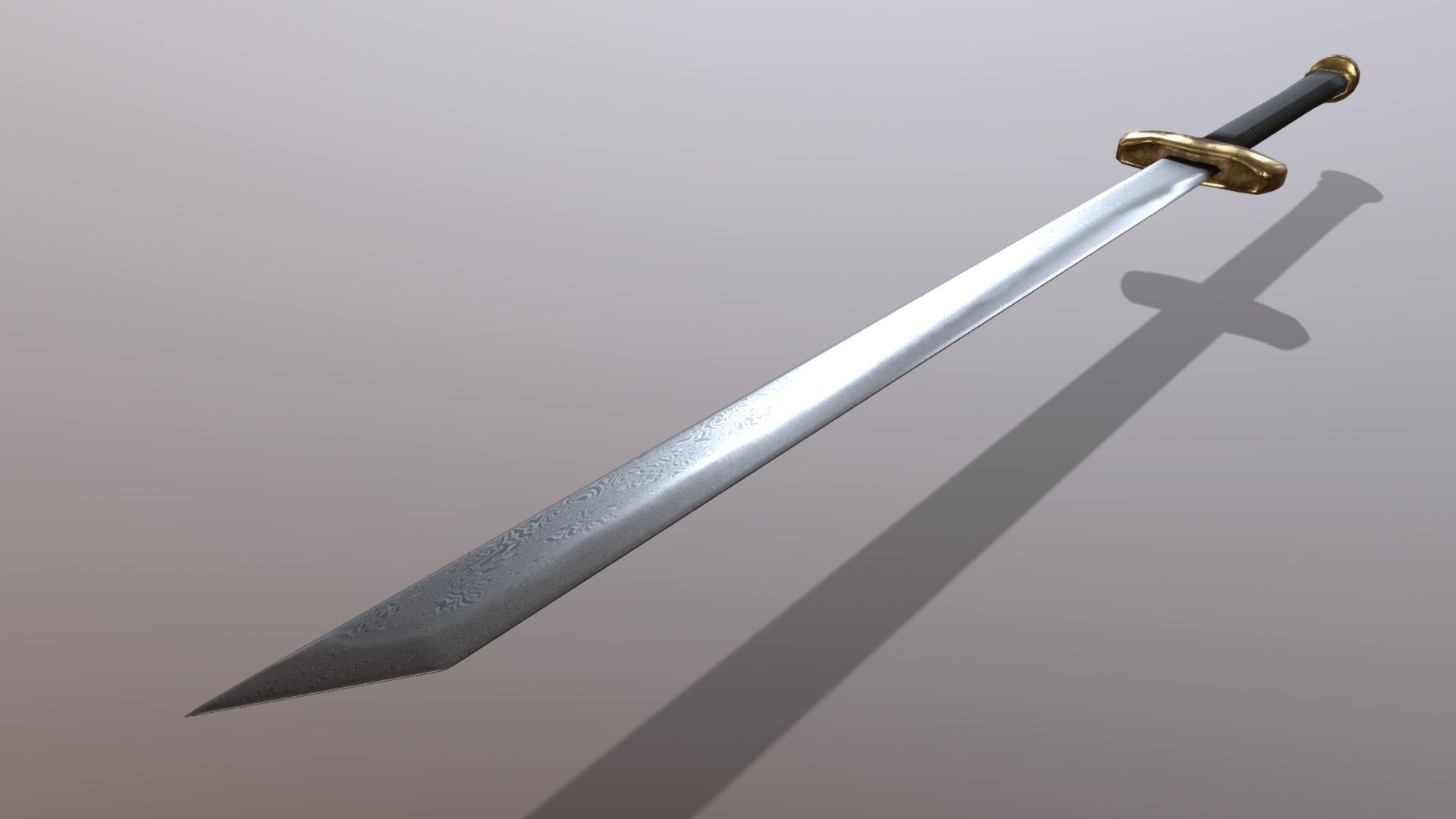 Straight Dao - 3D model by rowanhopkins98 [f80c3d9] - Sketchfab