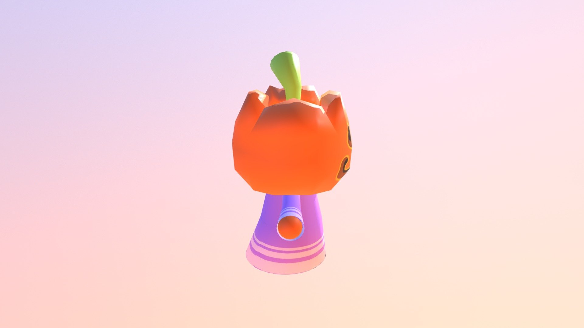 Jack-o animal crossing - 3D model by Gabriel Bélanger (@GabrielBelanger ...