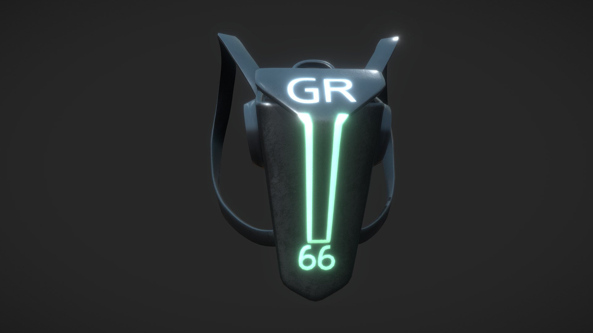 Futuristic Sci-fi Backpack - Buy Royalty Free 3D model by 3dia [f80cad0 ...