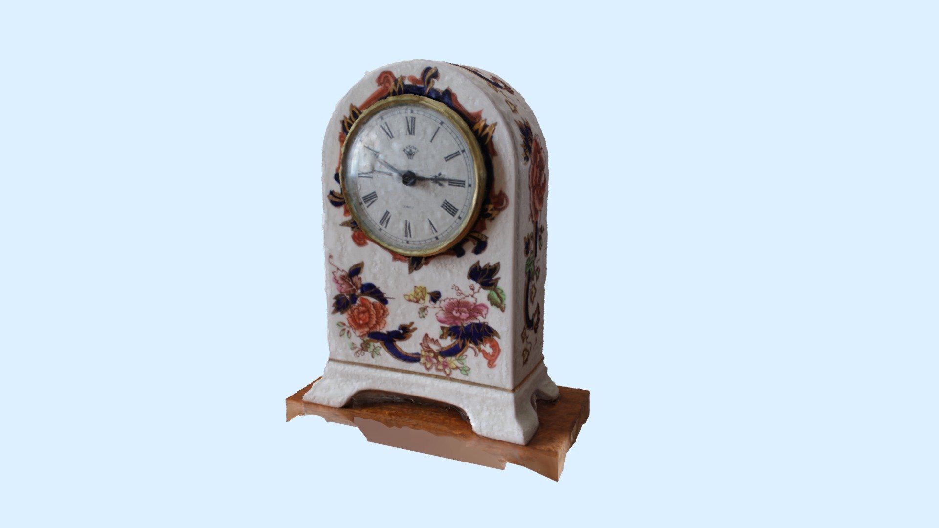 Masons Mandalay Clock - Download Free 3D model by Bob Currie ...