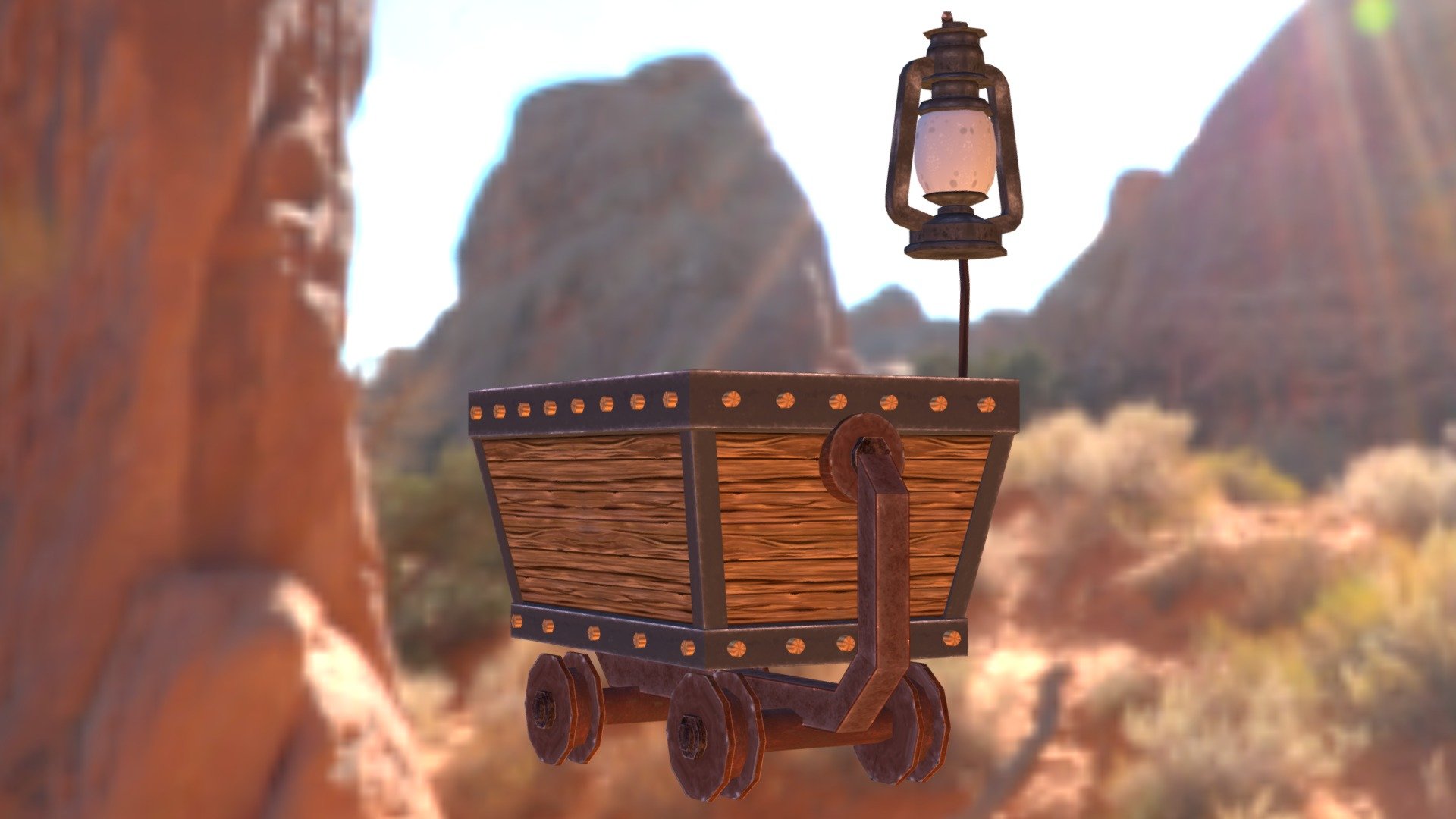 Minecart - 3D model by jellosaurus [f80d15c] - Sketchfab
