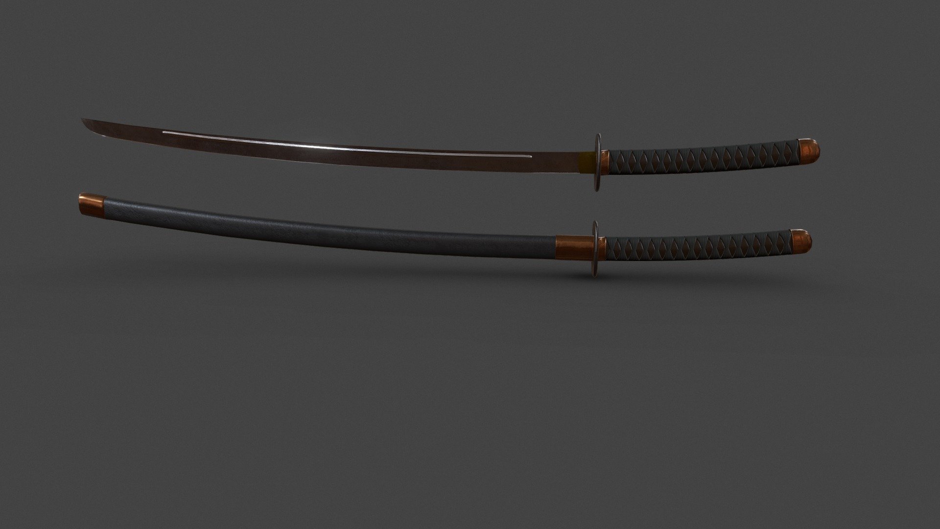 Katana - 3D model by Egor Surin (@stark.egor) [f810da1] - Sketchfab