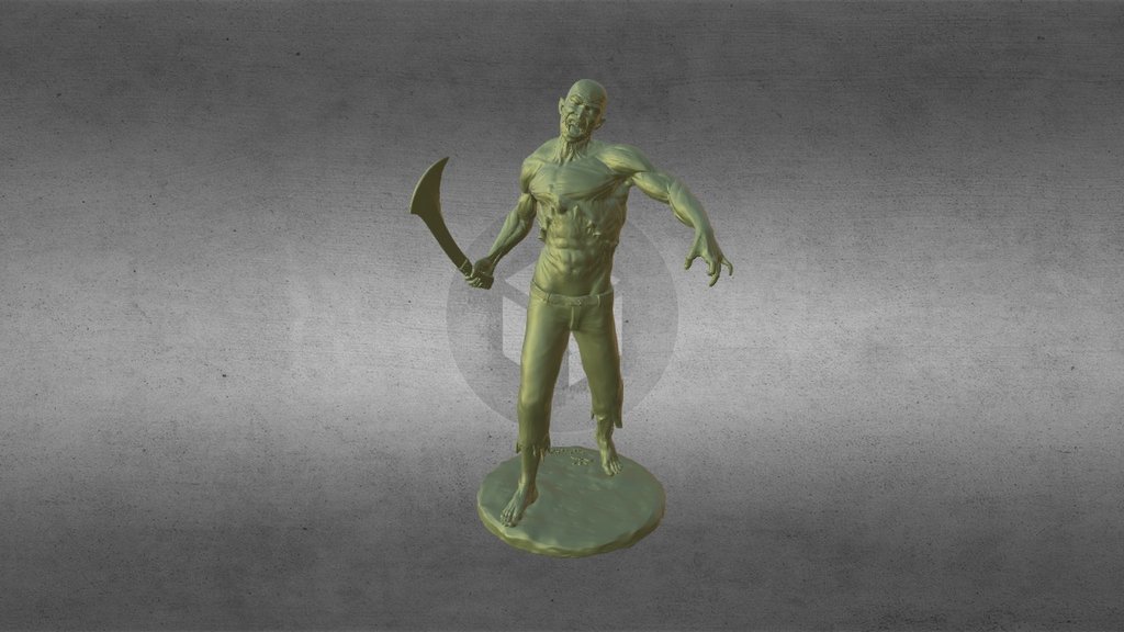 Zombie - 3D model by milostutus [f8117aa] - Sketchfab