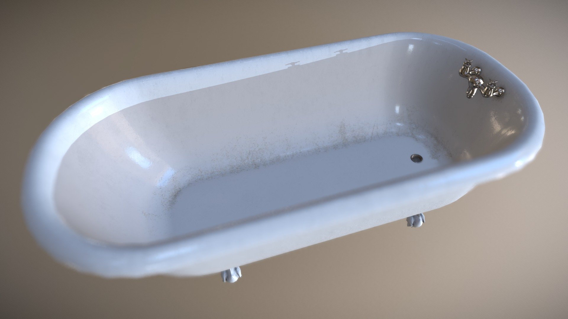 Tub - 3D model by akizilca [f811a47] - Sketchfab