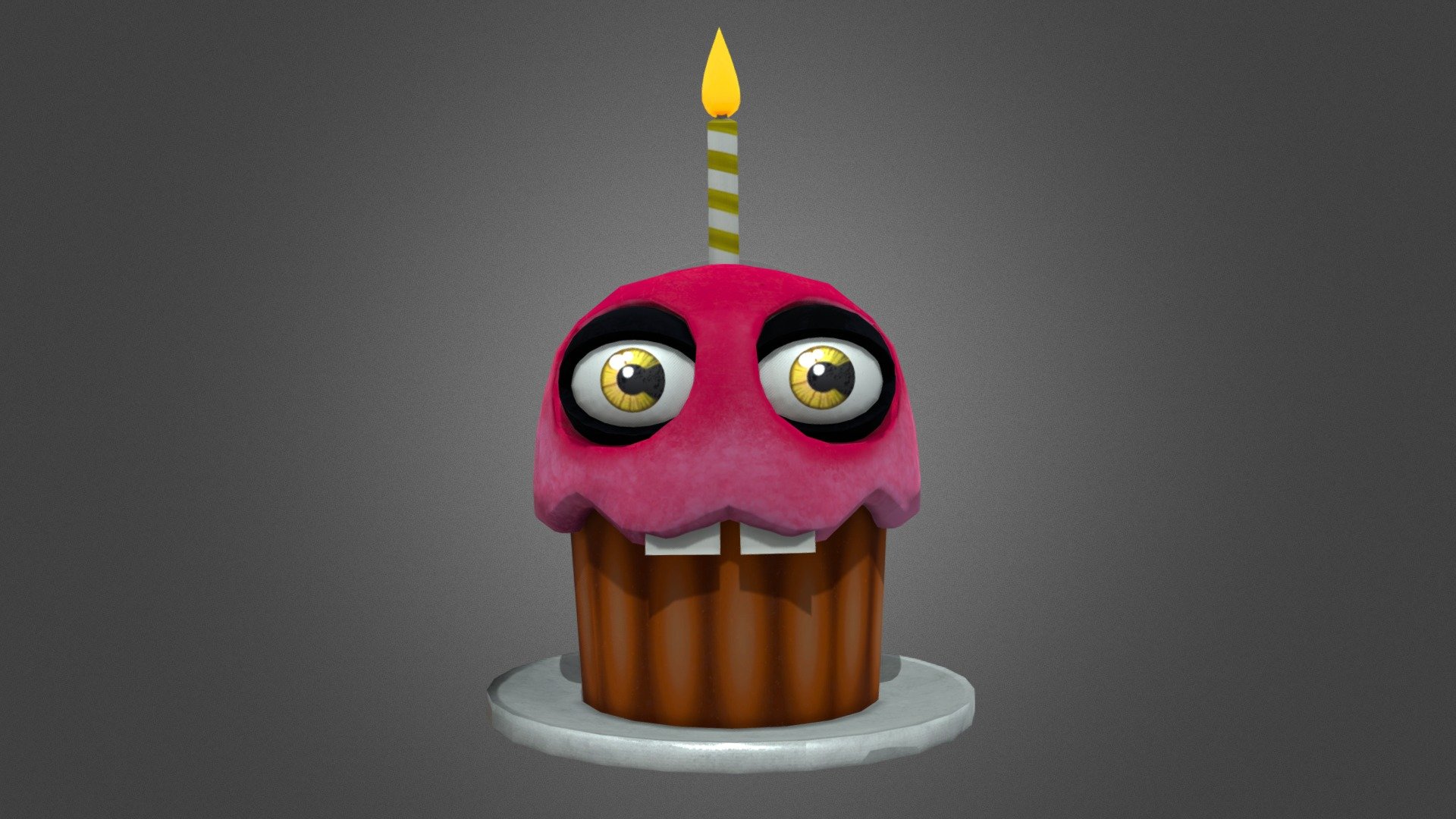 Chica's Cupcake | Help Wanted - Download Free 3D model by juztandy ...