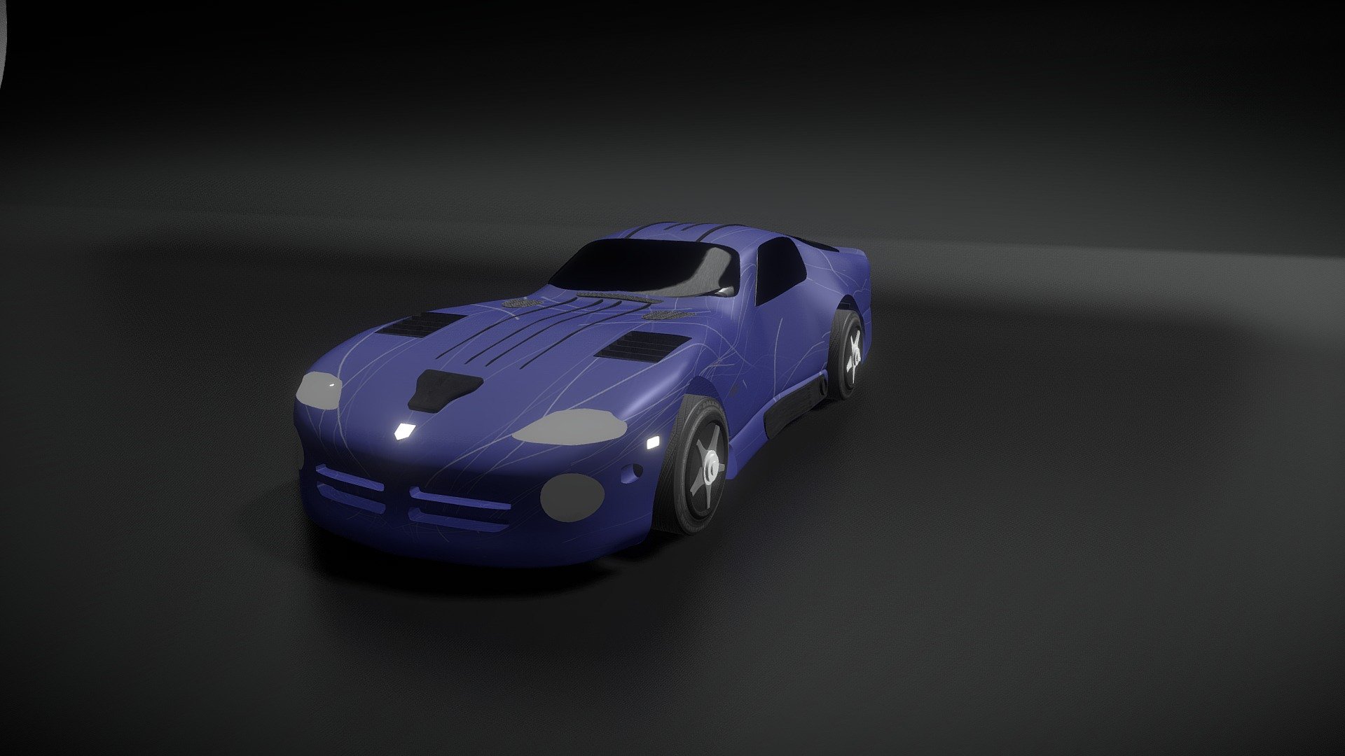 Dodge Viper - Download Free 3D model by vfxsan3d (@Sanket.Raut ...