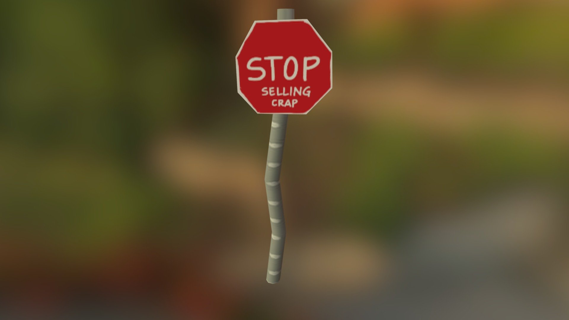 Stop Cartoon - 3D model by dylan86 [f812f89] - Sketchfab