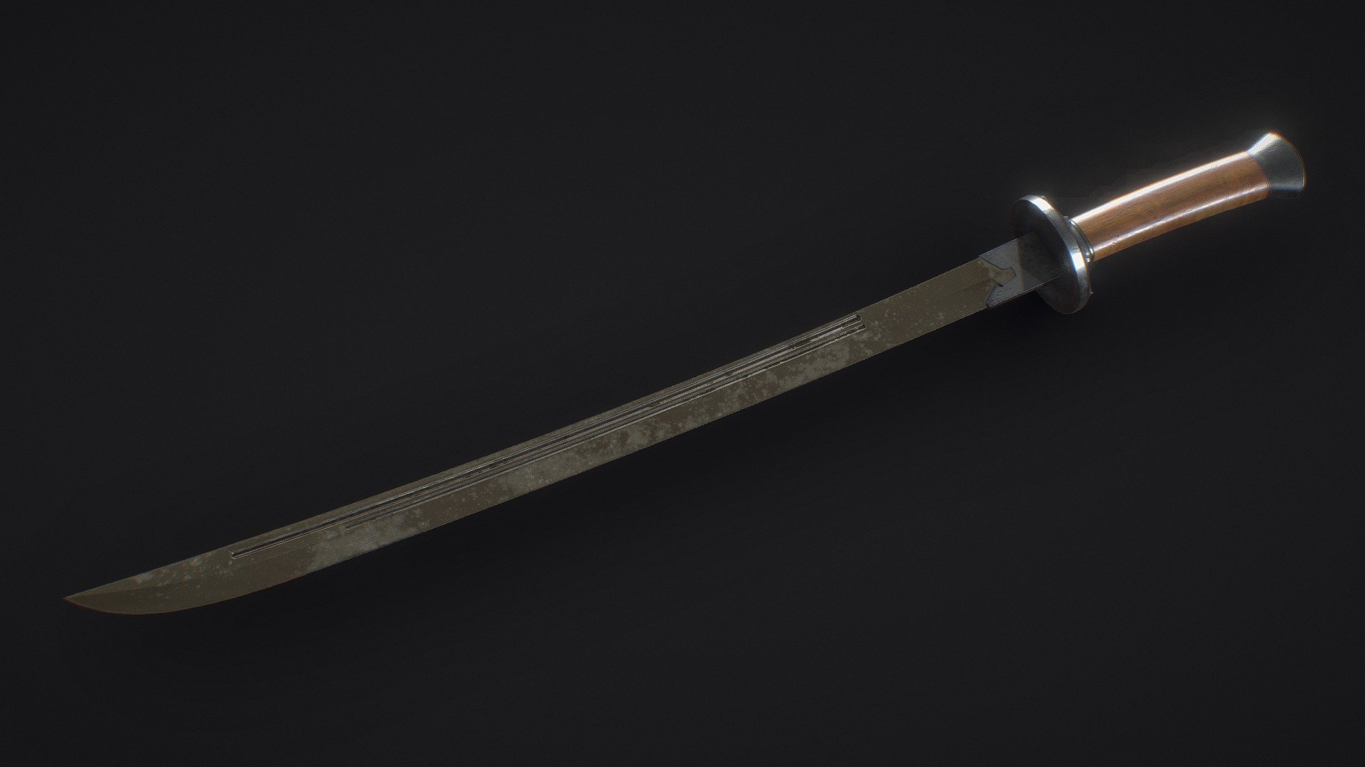 Curved Blade - Buy Royalty Free 3D model by re1monsen [f813089 ...