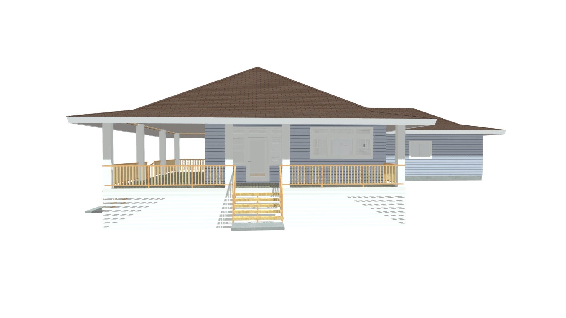 e-1 Roth 2nd Farm Dwelling PLAN - 3D model by Pro Draft, Inc ...