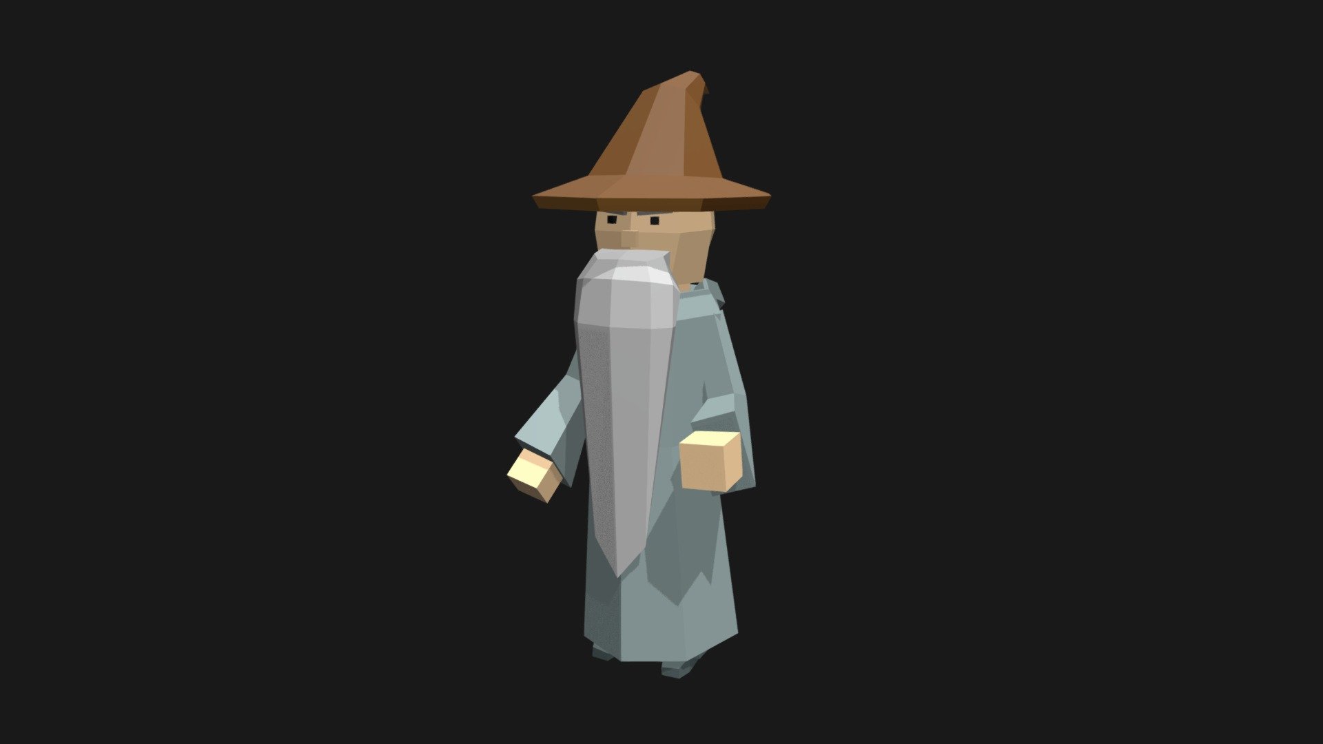 Wizard - Download Free 3D model by proxy_doug [f817812] - Sketchfab