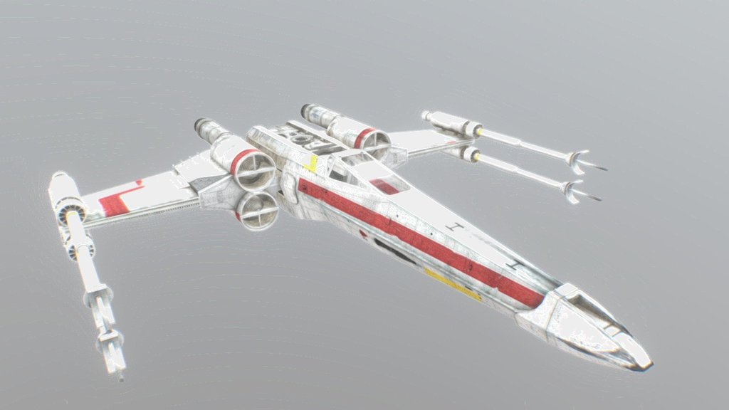 X-Wing V2 (WIP) - Download Free 3D model by Stym [f81871a] - Sketchfab