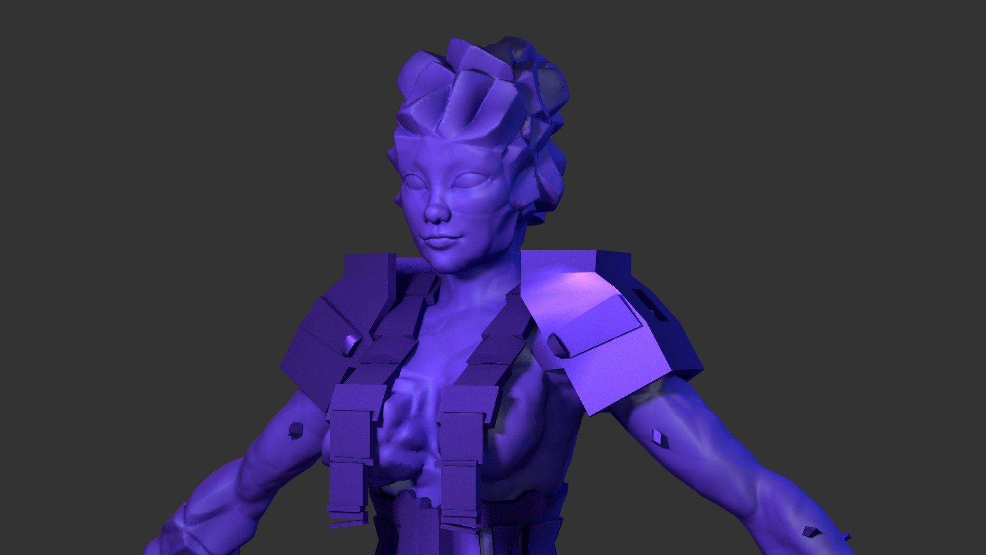 SculptJanuary 2018 Day 5- Golem - 3D model by DarkBere [f81a042 ...