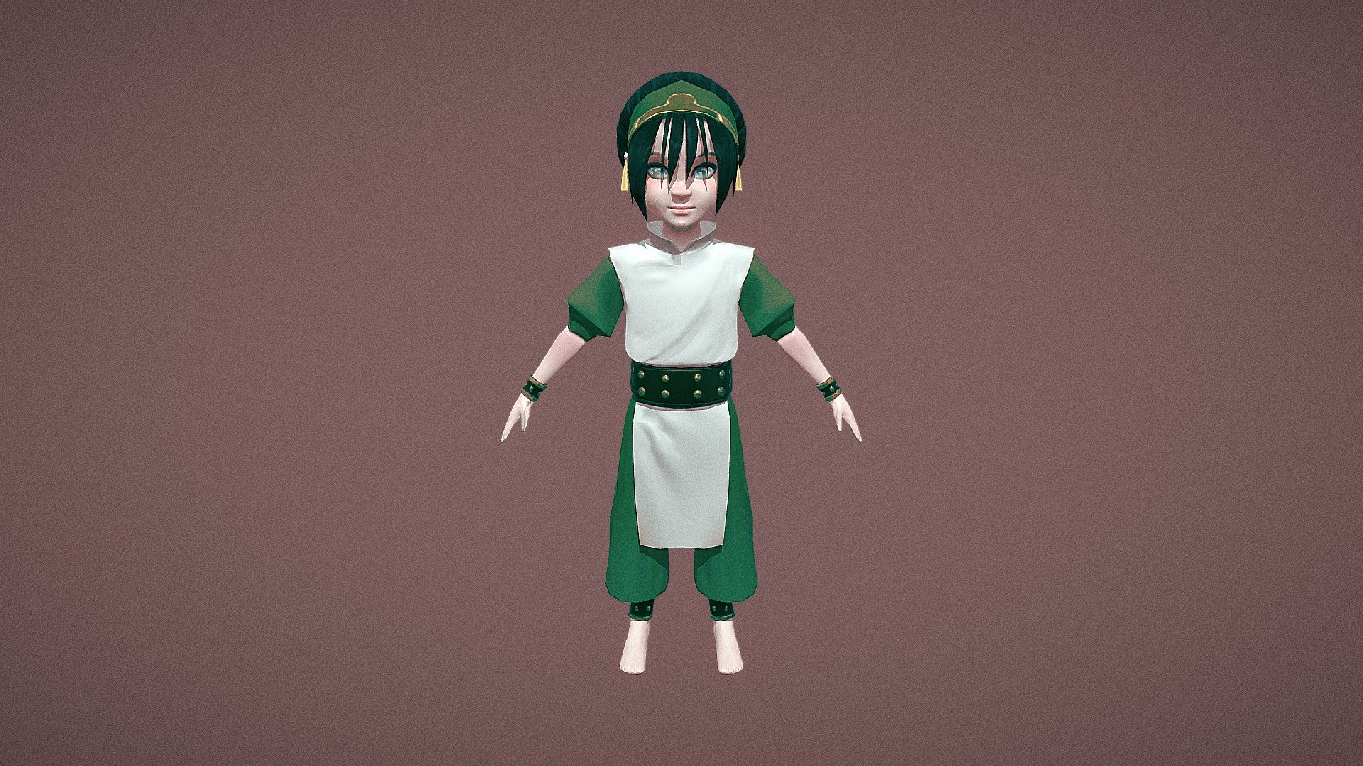 Toph Beifong - Download Free 3D model by isabel.quispe [f81b0ff ...