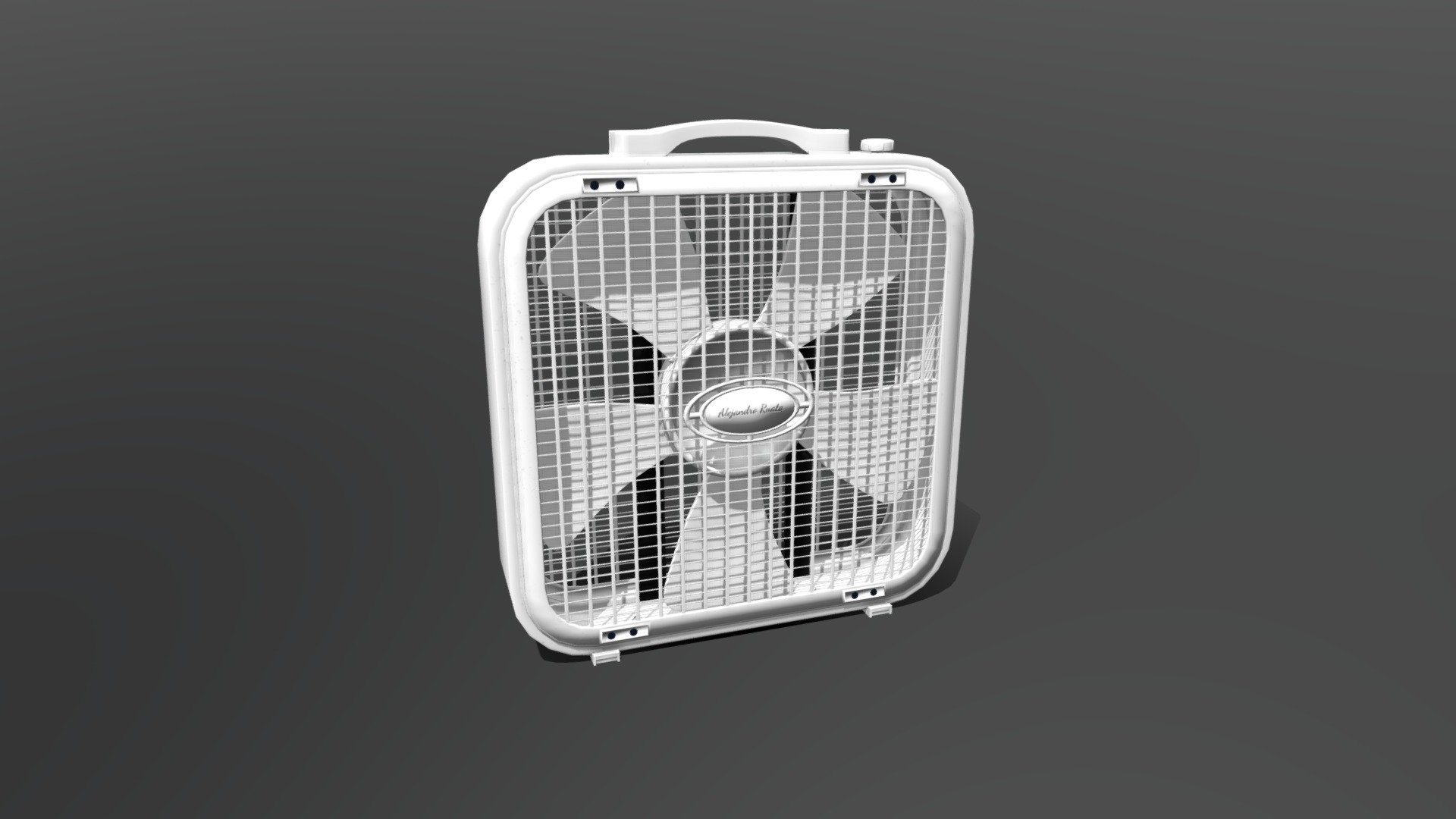 Fan - 3D model by Alejandro Luis Ruata (@Alejandro.Ruata) [f81bb80] - Sketchfab