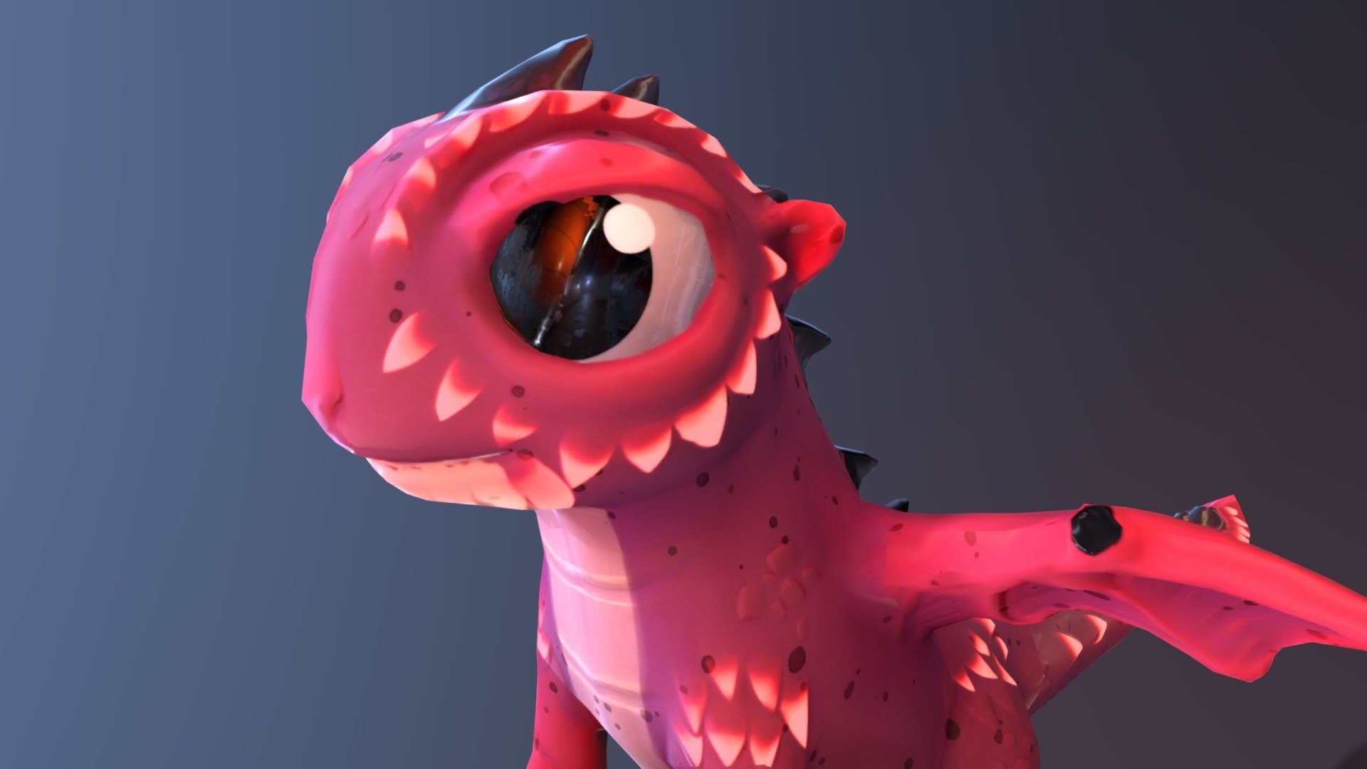 Dwarf_Dragon - Buy Royalty Free 3D model by cgwings (@chandansingh512 ...